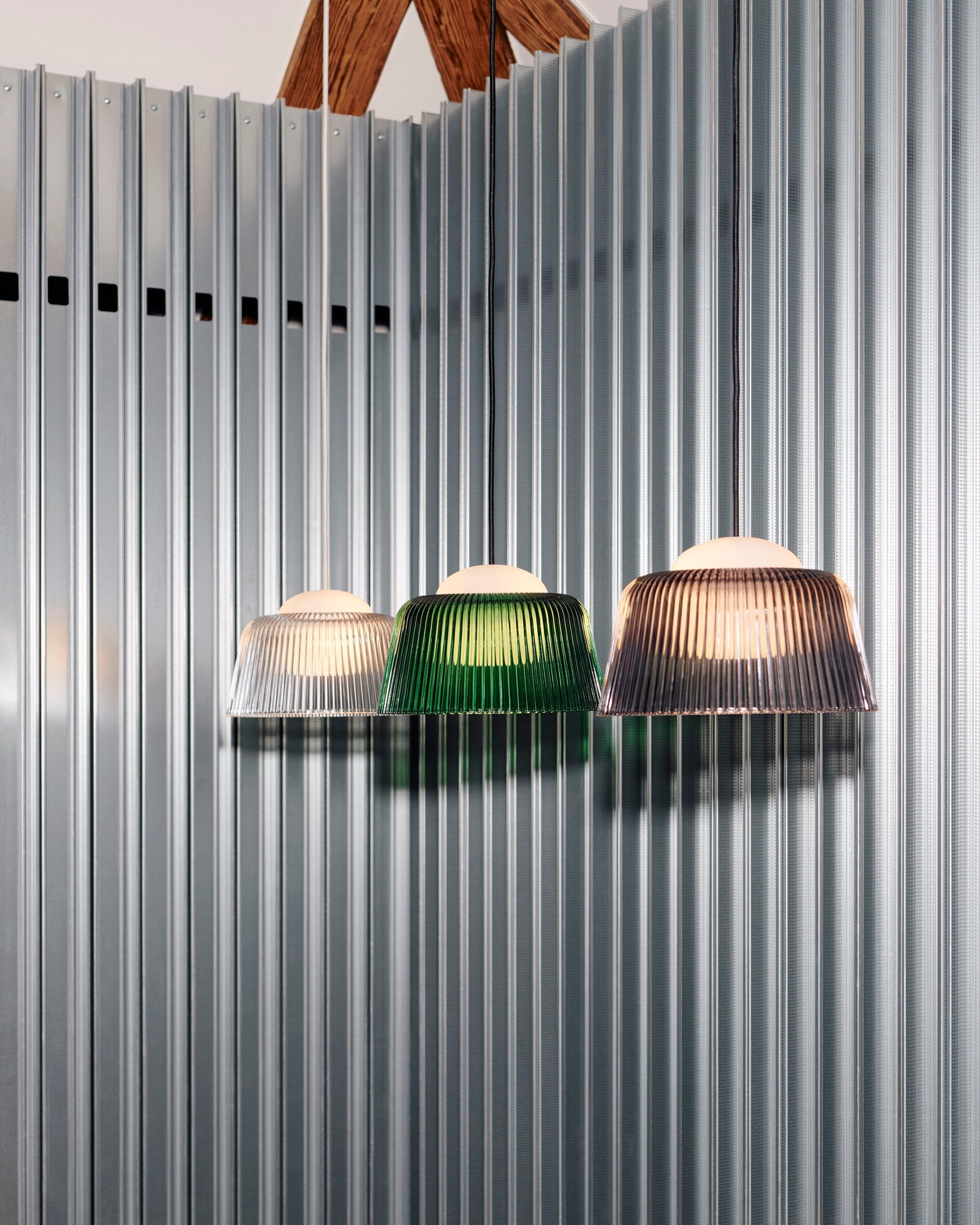 HAY Brim pendant, 24,5 cm, clear glass | Finnish Design Shop