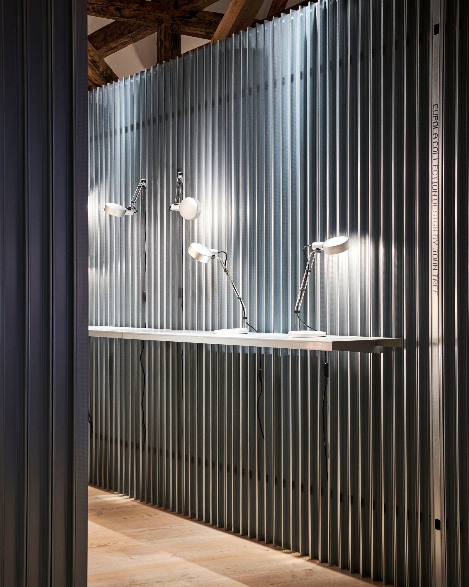 HAY Cupola wall lamp, clear anodised aluminium | Finnish Design Shop