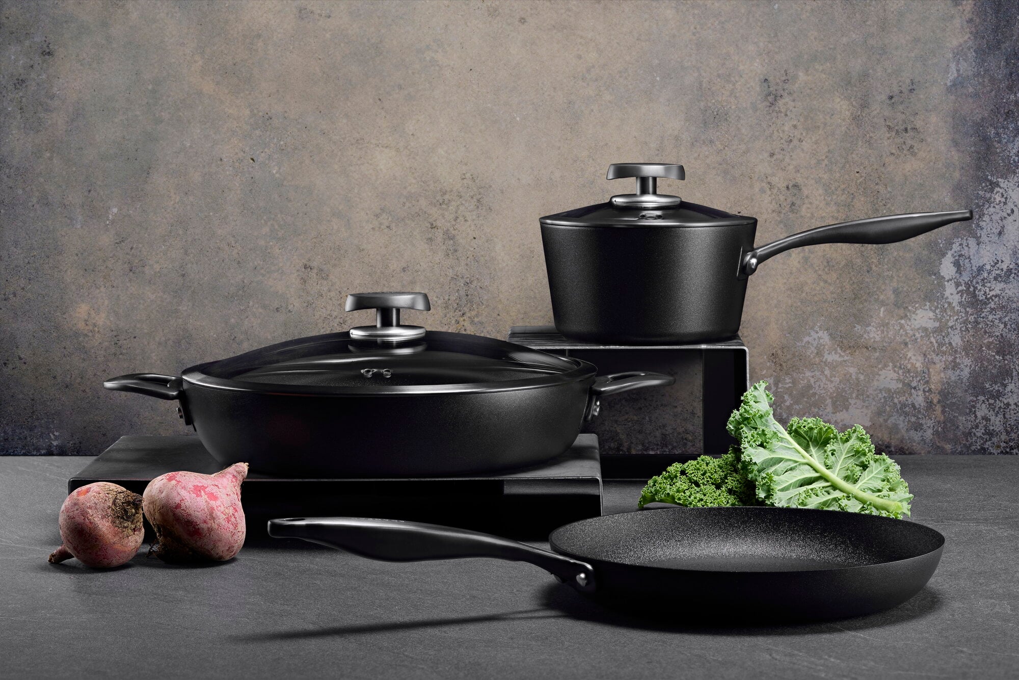 Scanpan Pro SB+ chef's pan with lid, 32 cm | Finnish Design Shop