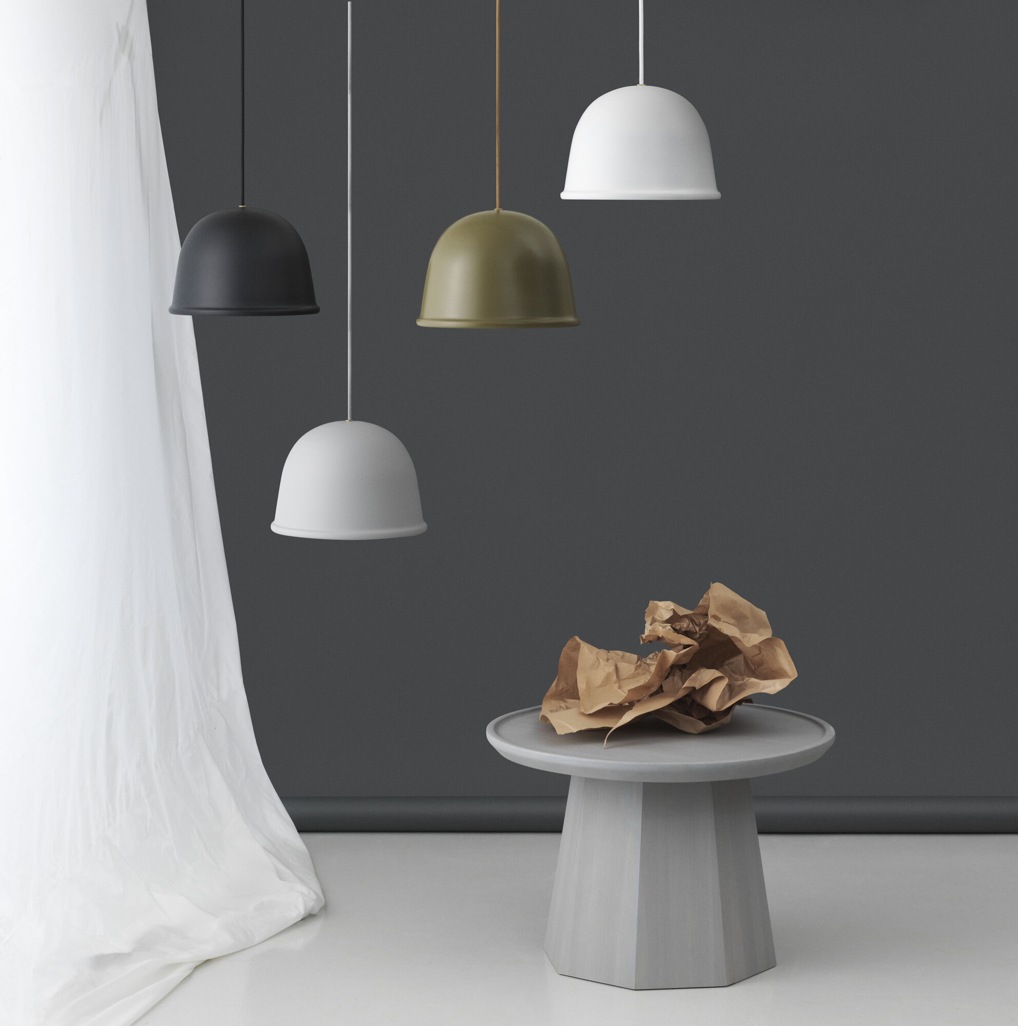 Normann Copenhagen Local Lamp pendant, grey | Finnish Design Shop