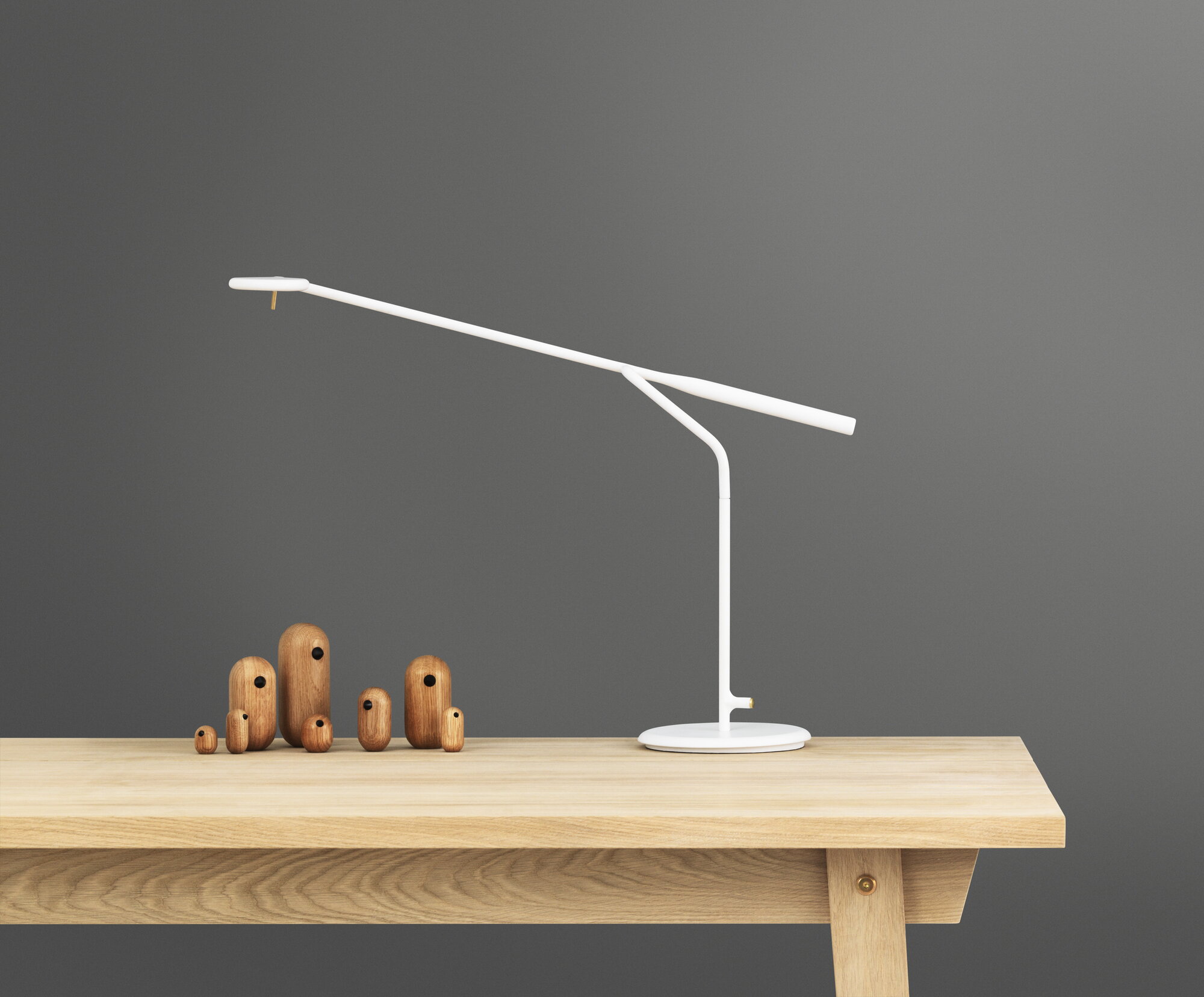 Normann Copenhagen Flow table lamp, white | Finnish Design Shop UK