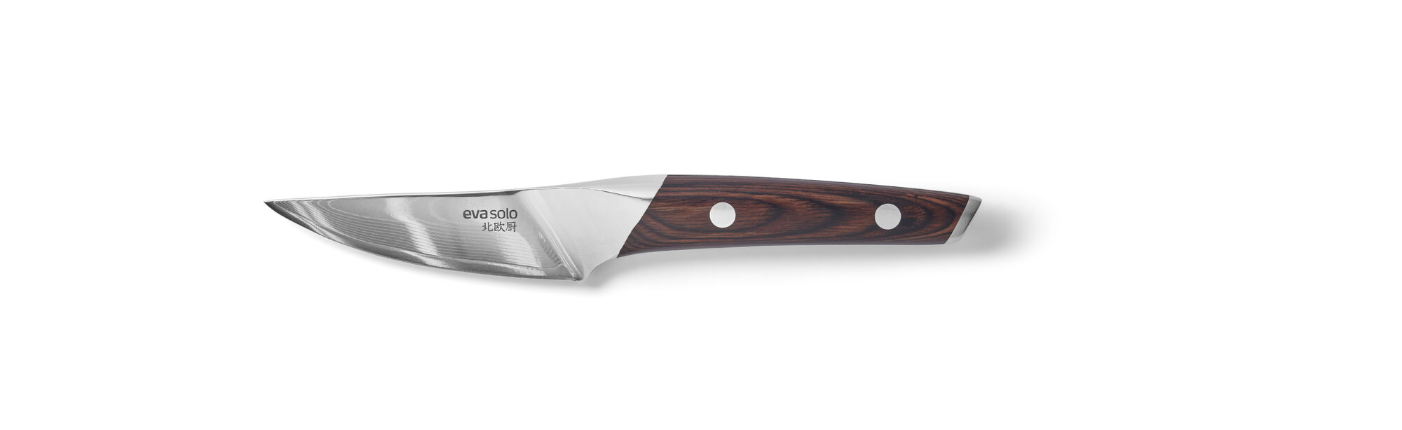 Eva Solo Nordic Kitchen Messer, 9 cm, braun - Stahl | Finnish Design Shop