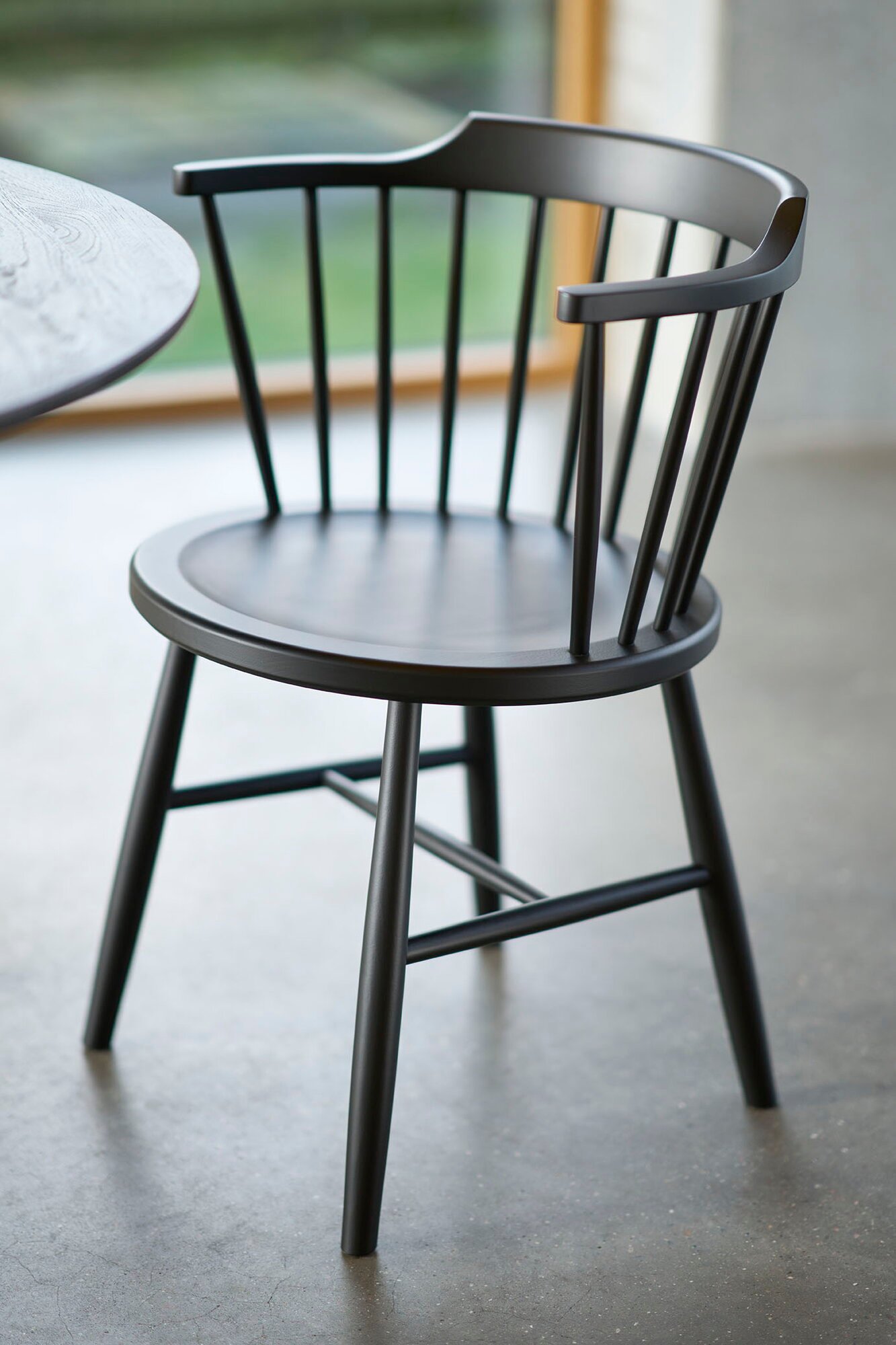 FDB Møbler J18 chair, black | Finnish Design Shop