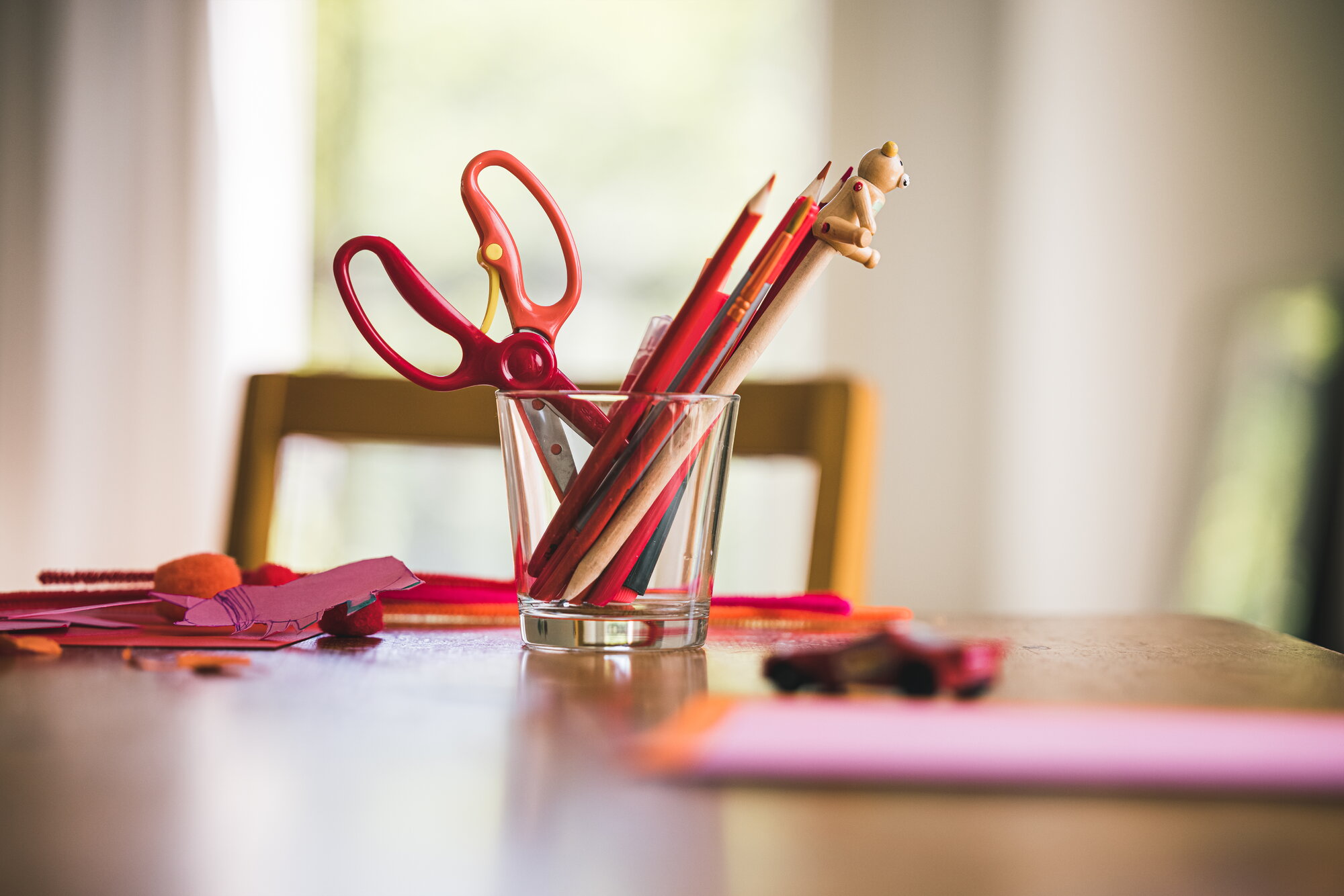 Fiskars Training scissors, red | Finnish Design Shop