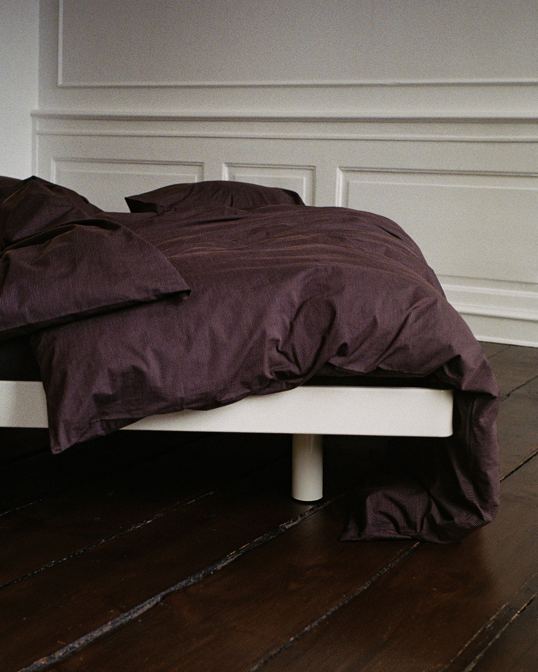 ReFramed MC-1 bed frame with slats, ivory | Finnish Design Shop