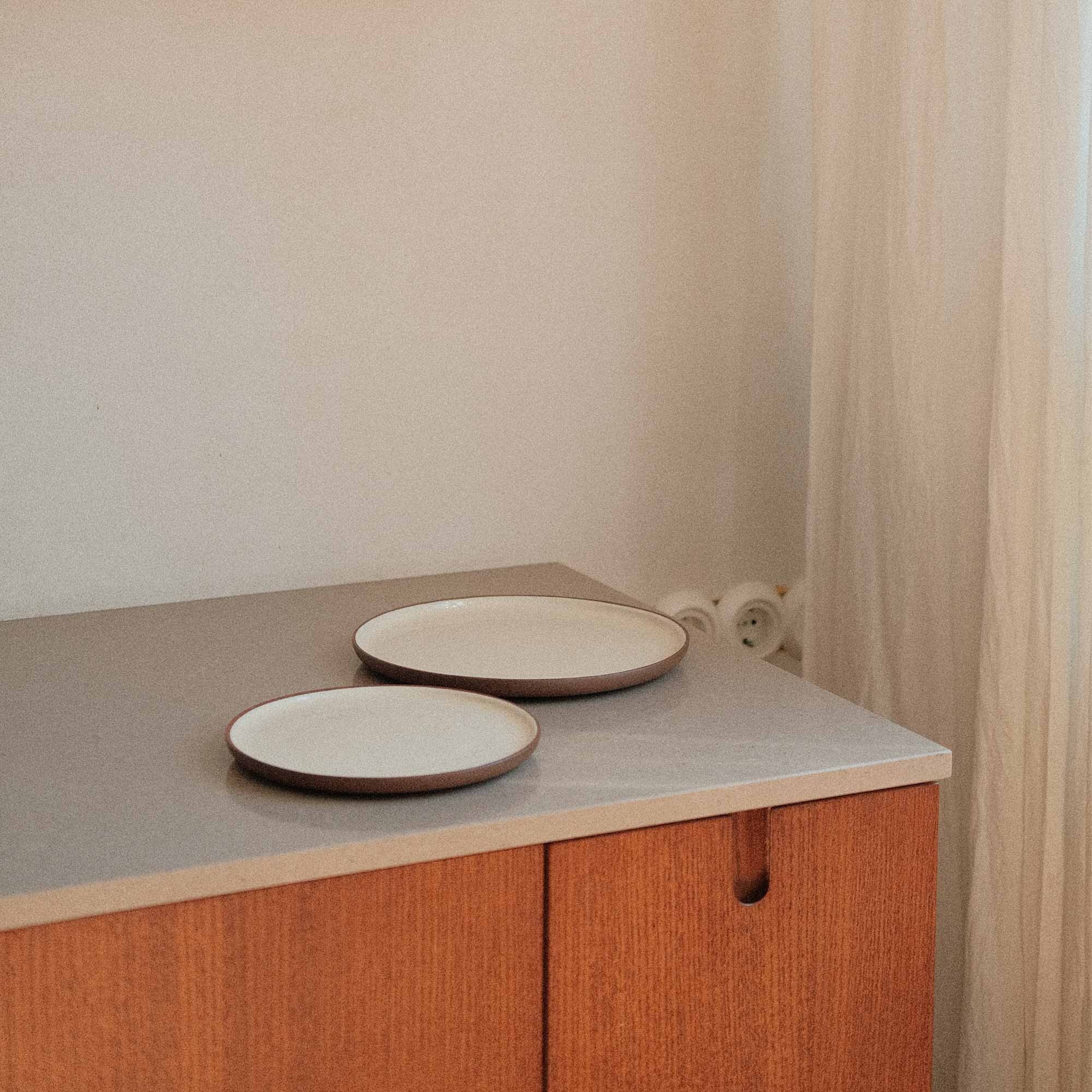 Vaidava Ceramics Earth Raw plate, 22 cm, brown - beige | Finnish Design ...