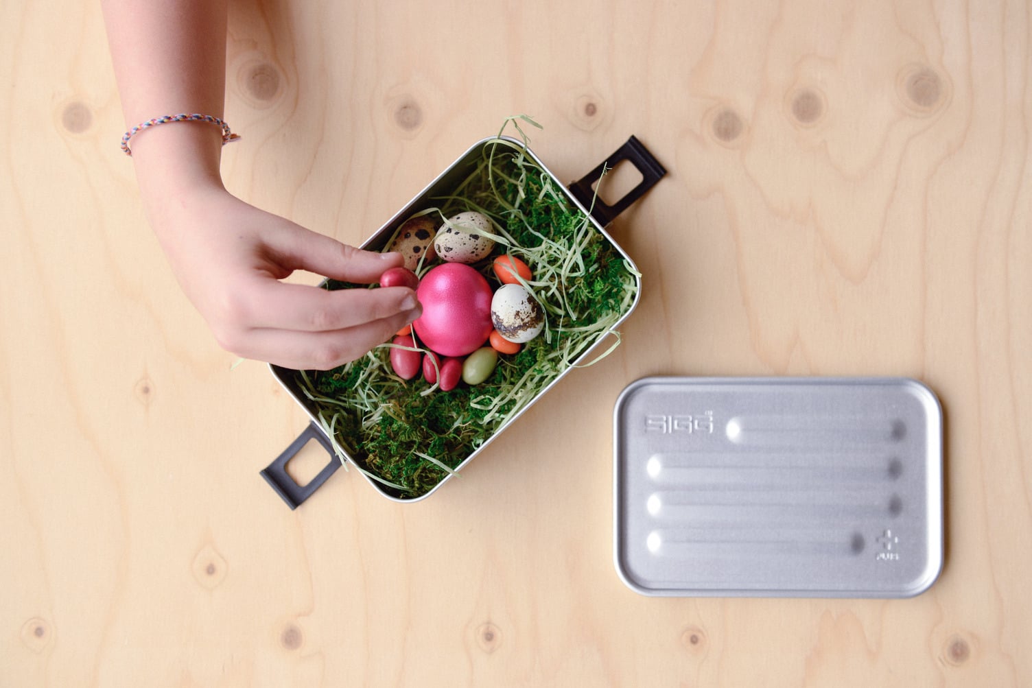 SIGG Metal Box Plus eväsrasia, L, alumiini | Finnish Design Shop