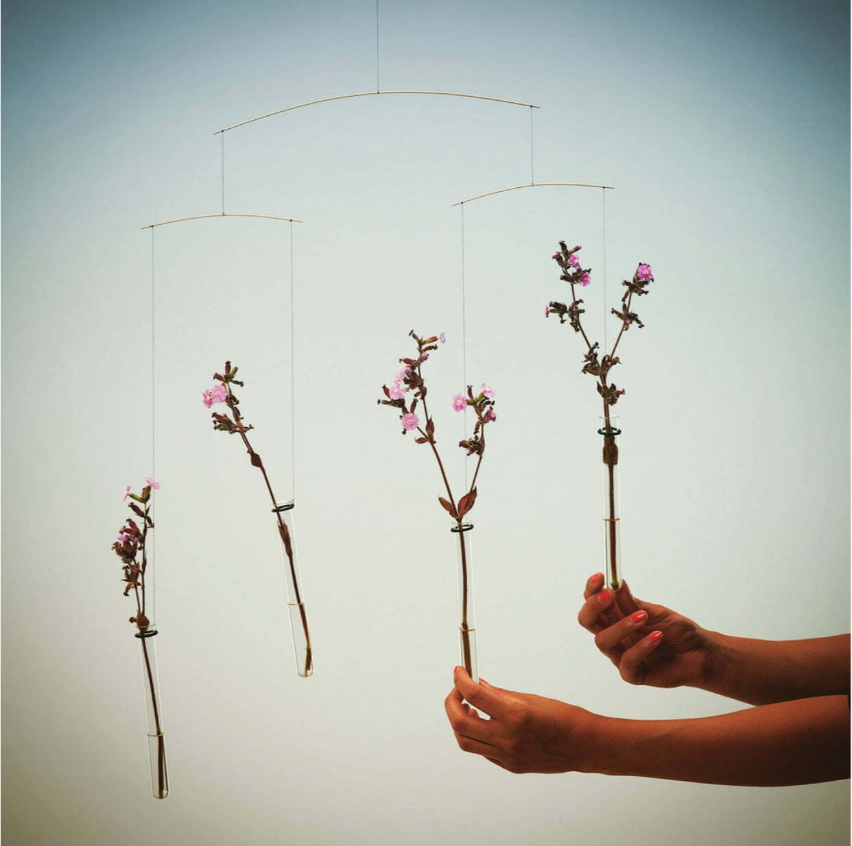 Flensted Mobiles Flying Flowers mobile | Finnish Design Shop