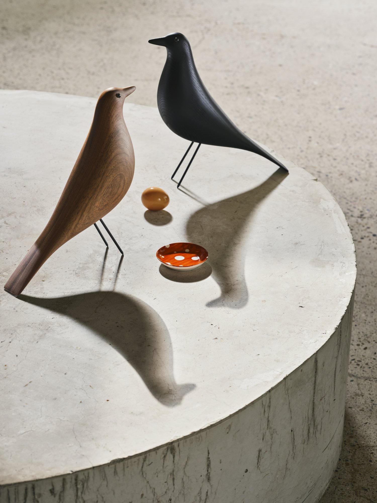 Vitra Eames House Bird, dark walnut | Finnish Design Shop