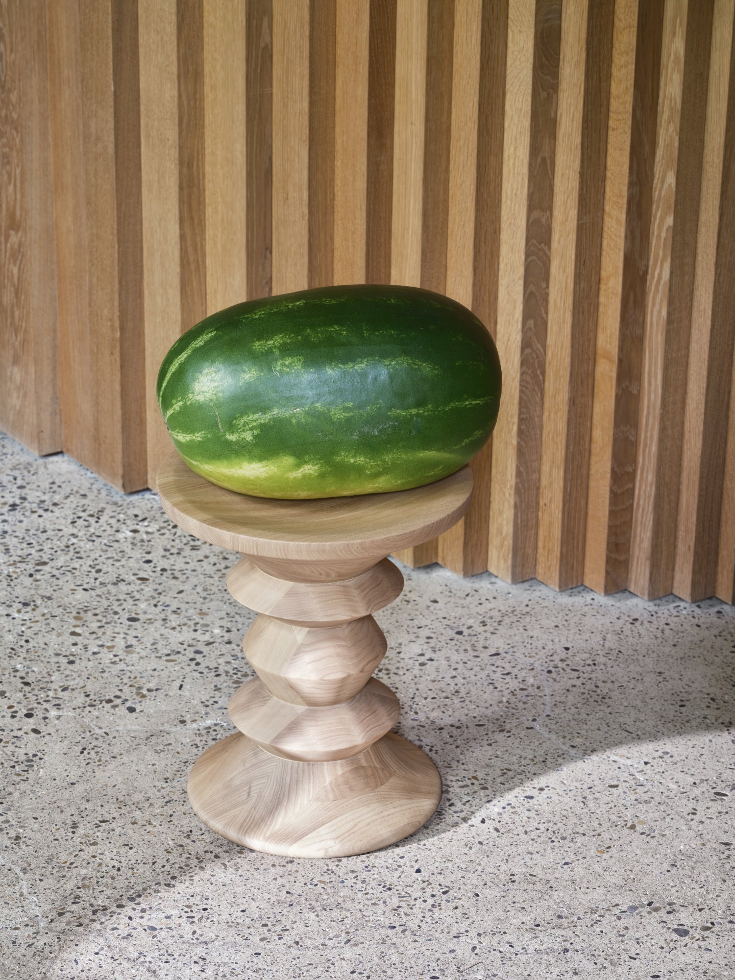 Vitra Stool, model A, chestnut | Finnish Design Shop NL