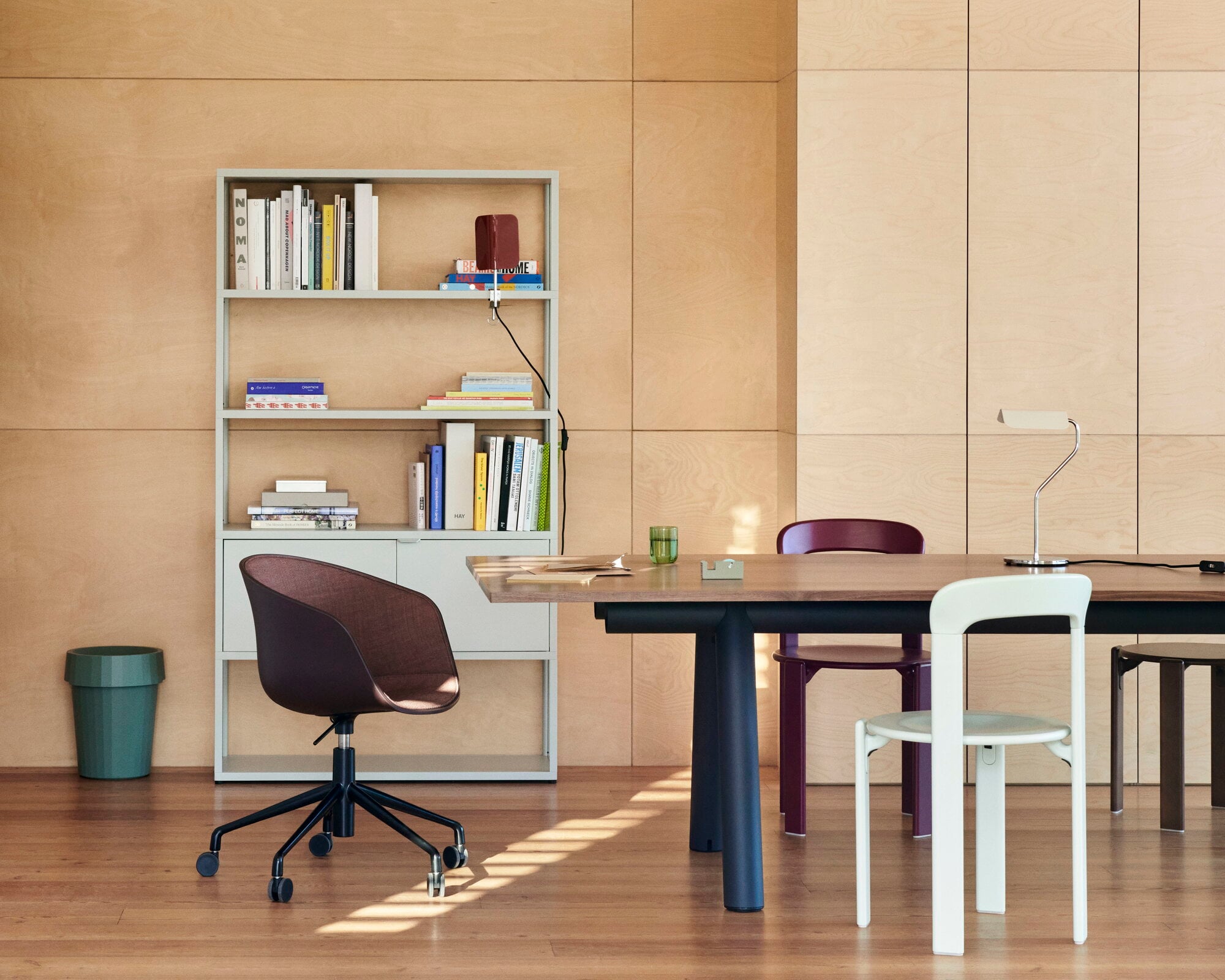 HAY Rey chair, grape red | Finnish Design Shop