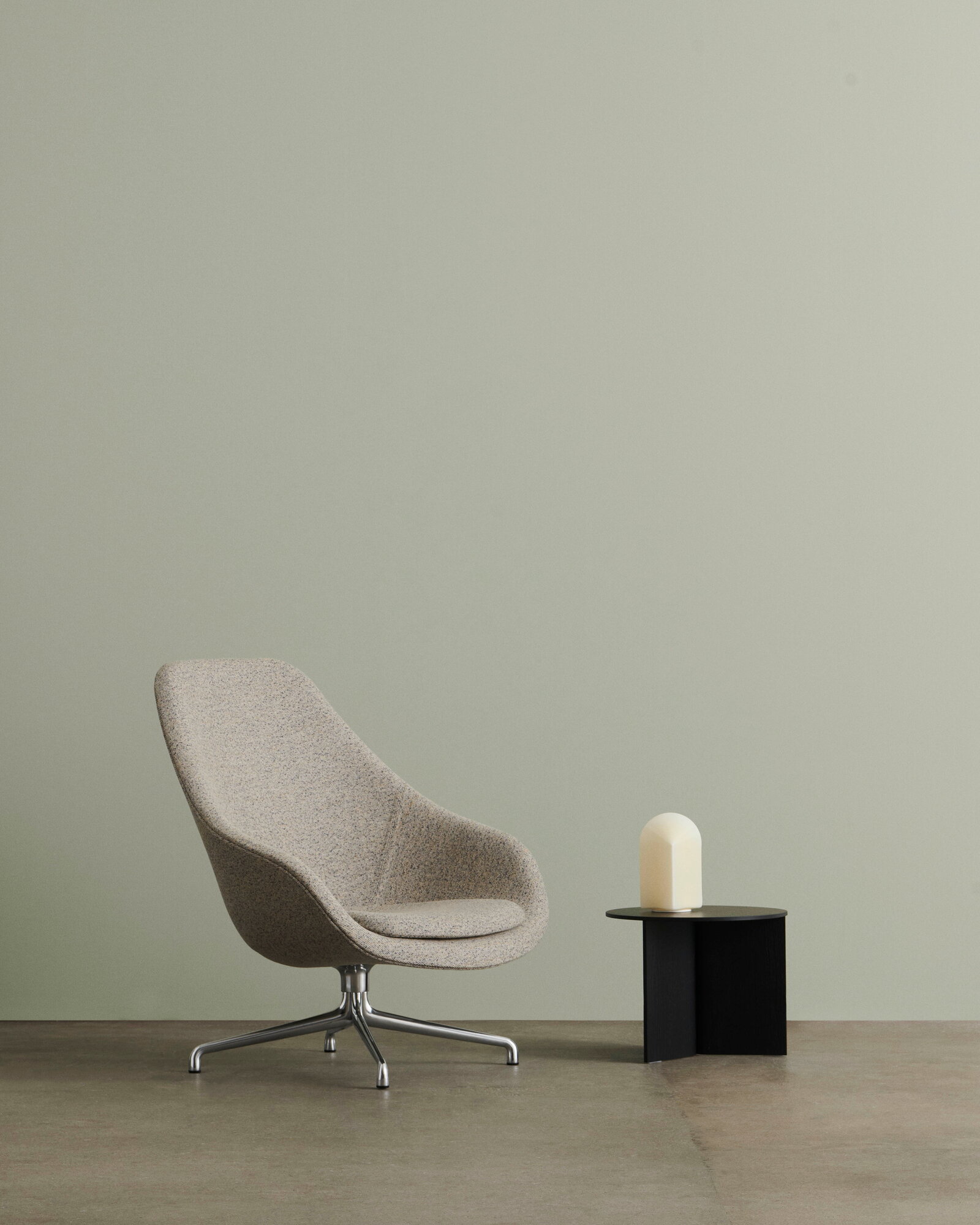 HAY Parade Portable 240 table lamp, shell white | Finnish Design Shop