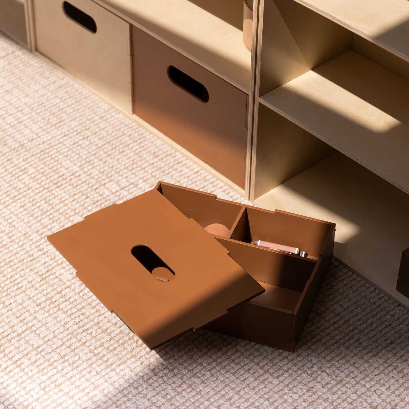 Nofred Kiddo Tool Box, brown | Finnish Design Shop UK