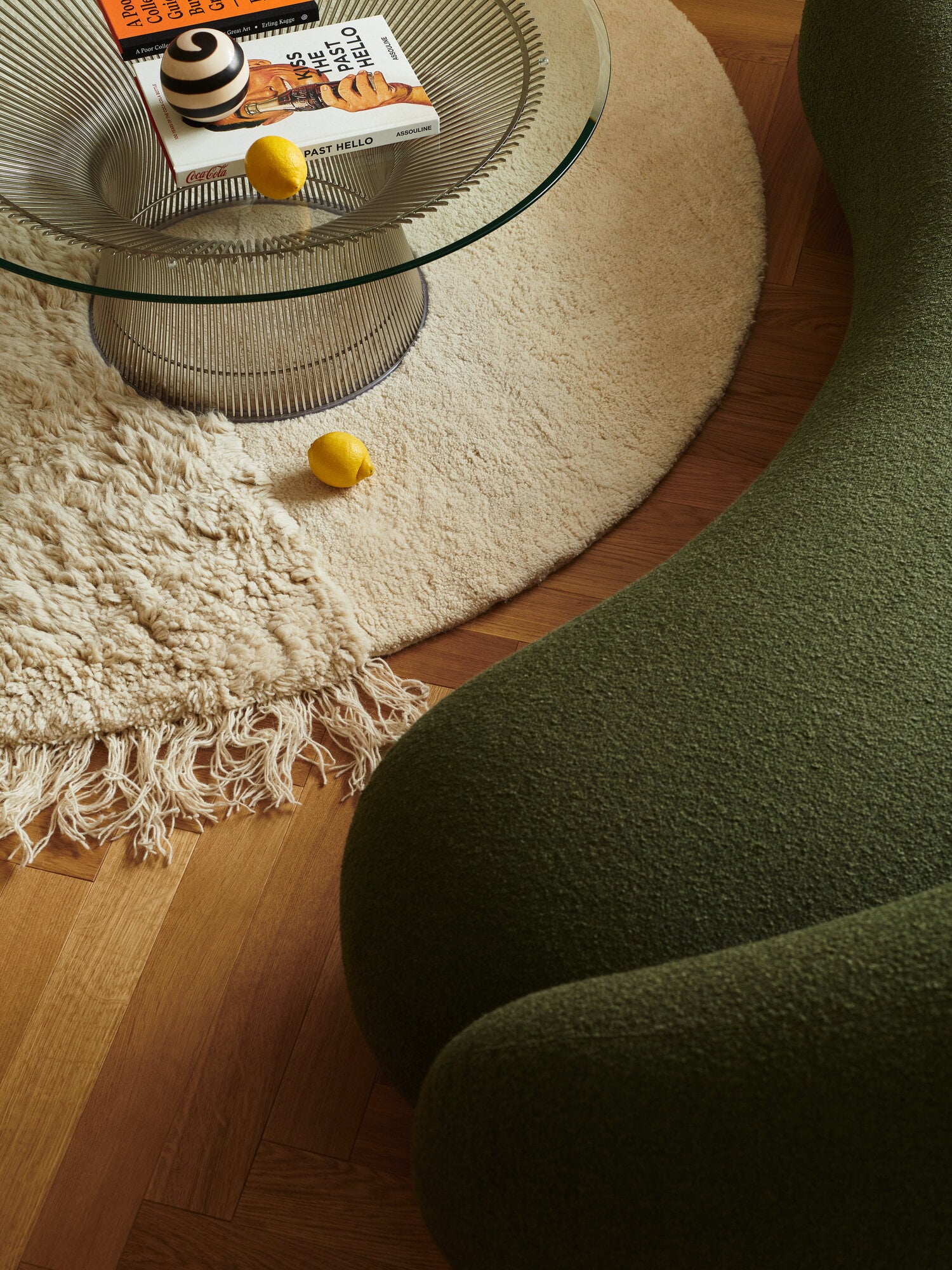 Woven Works Arc rug, white | Finnish Design Shop