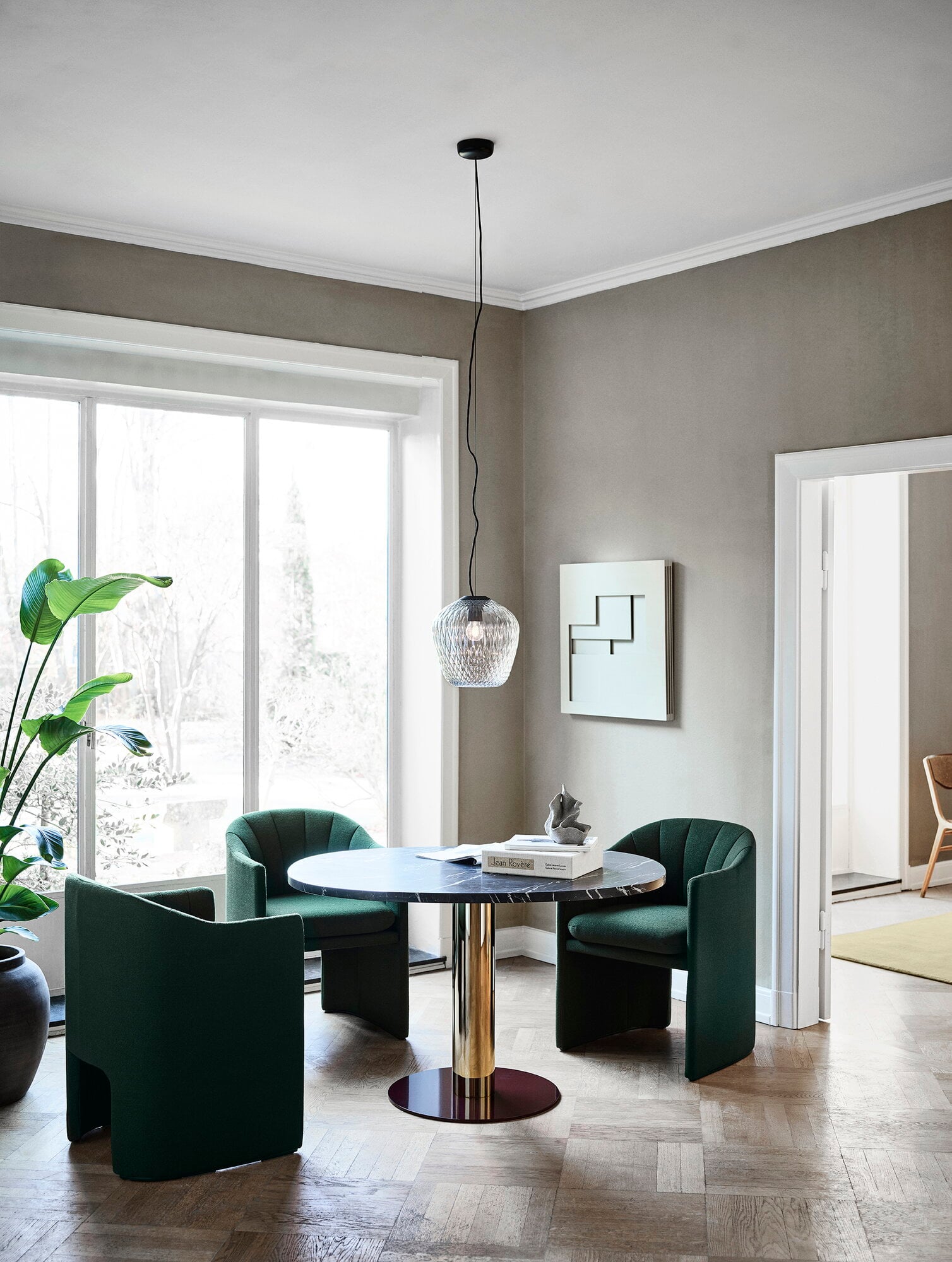&Tradition Blown SW3 pendant, silver | Finnish Design Shop