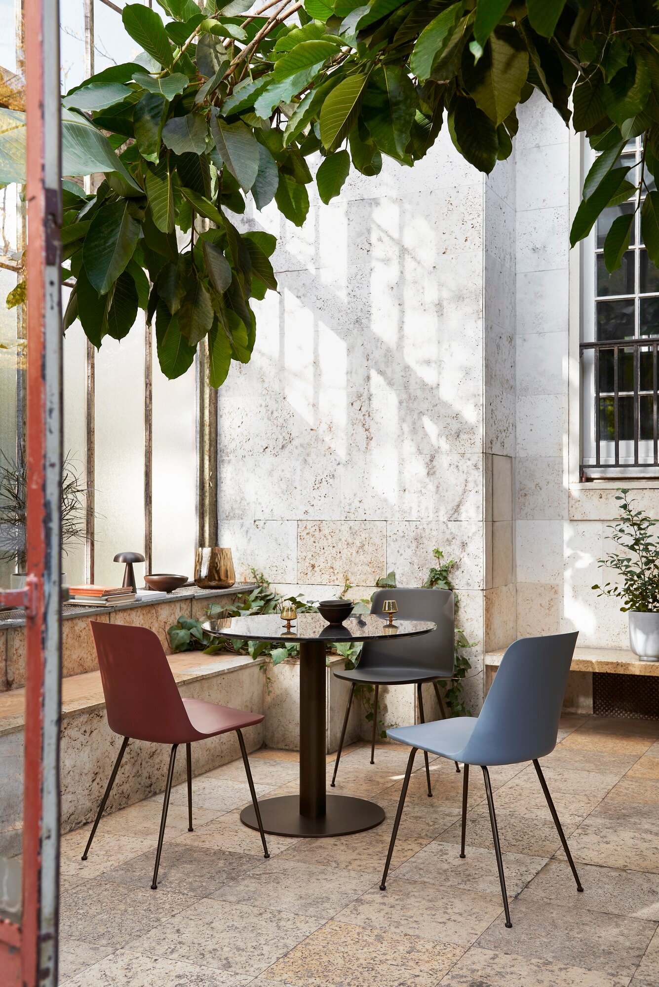 &Tradition In Between SK11 table, bronze - black marble | Finnish ...