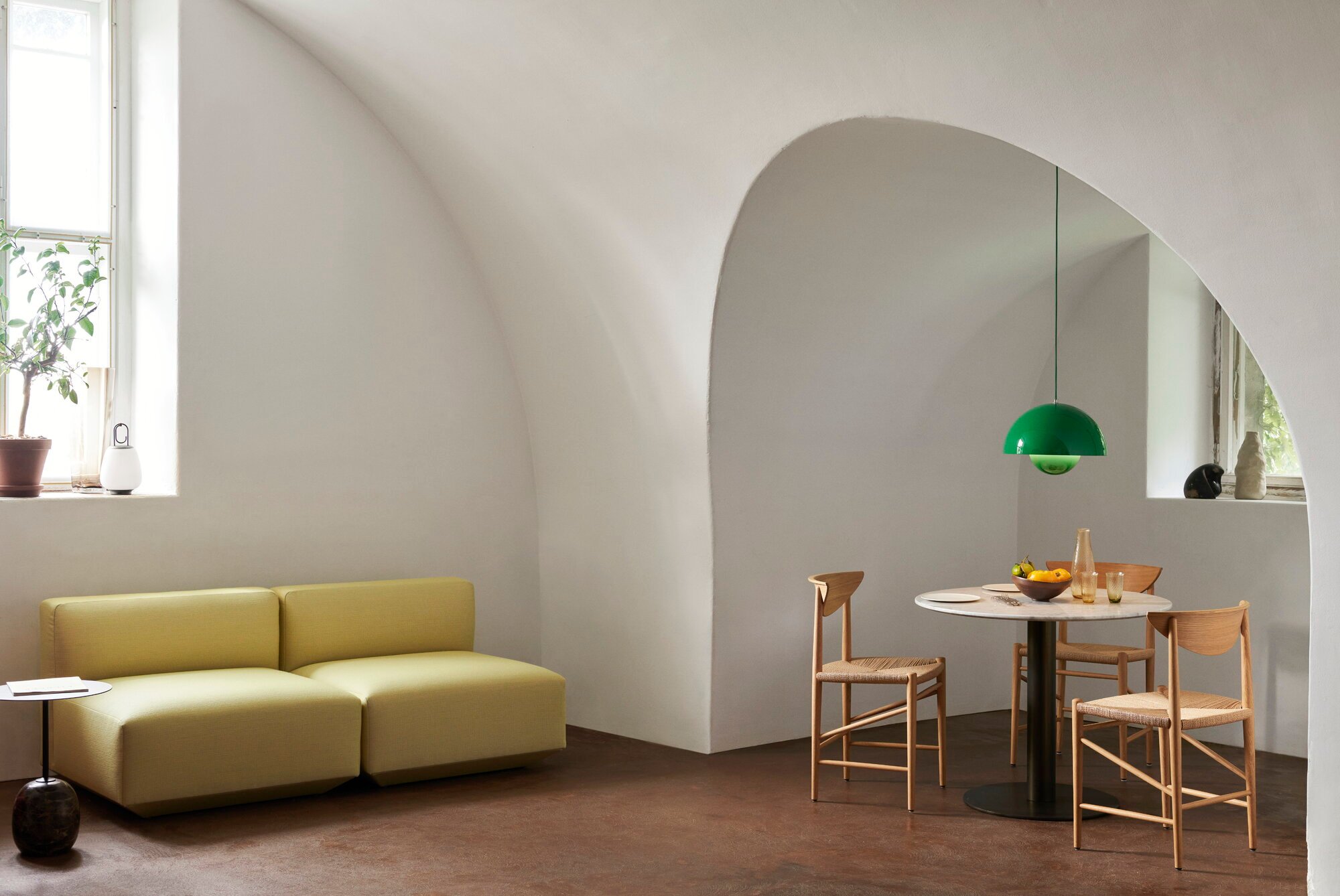 &Tradition Suspension Flowerpot VP7, signal green | Finnish Design Shop