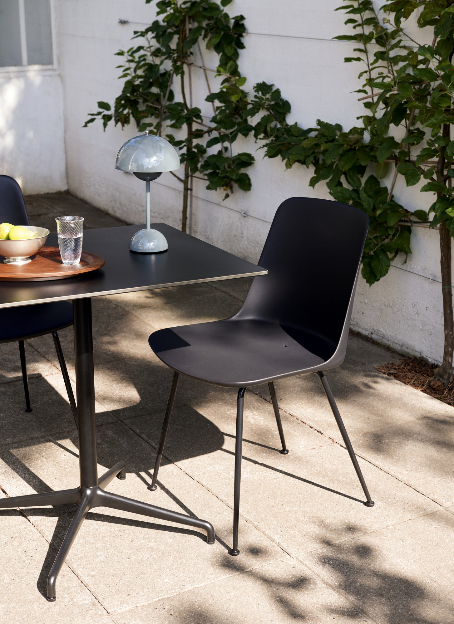 &Tradition Rely Outdoor ATD4 table, 60 x 70 cm, black | Finnish Design Shop