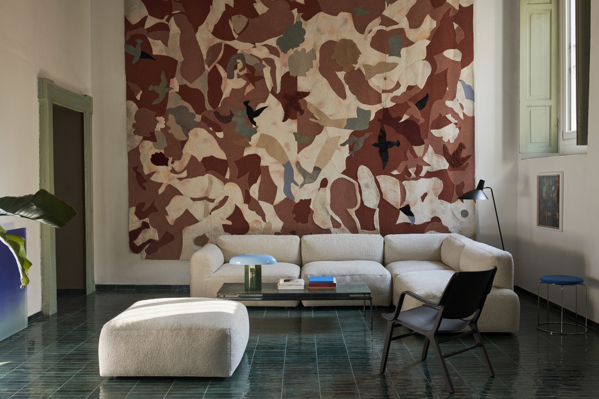 &Tradition Montera JH42 table lamp, forest - sky | Finnish Design Shop