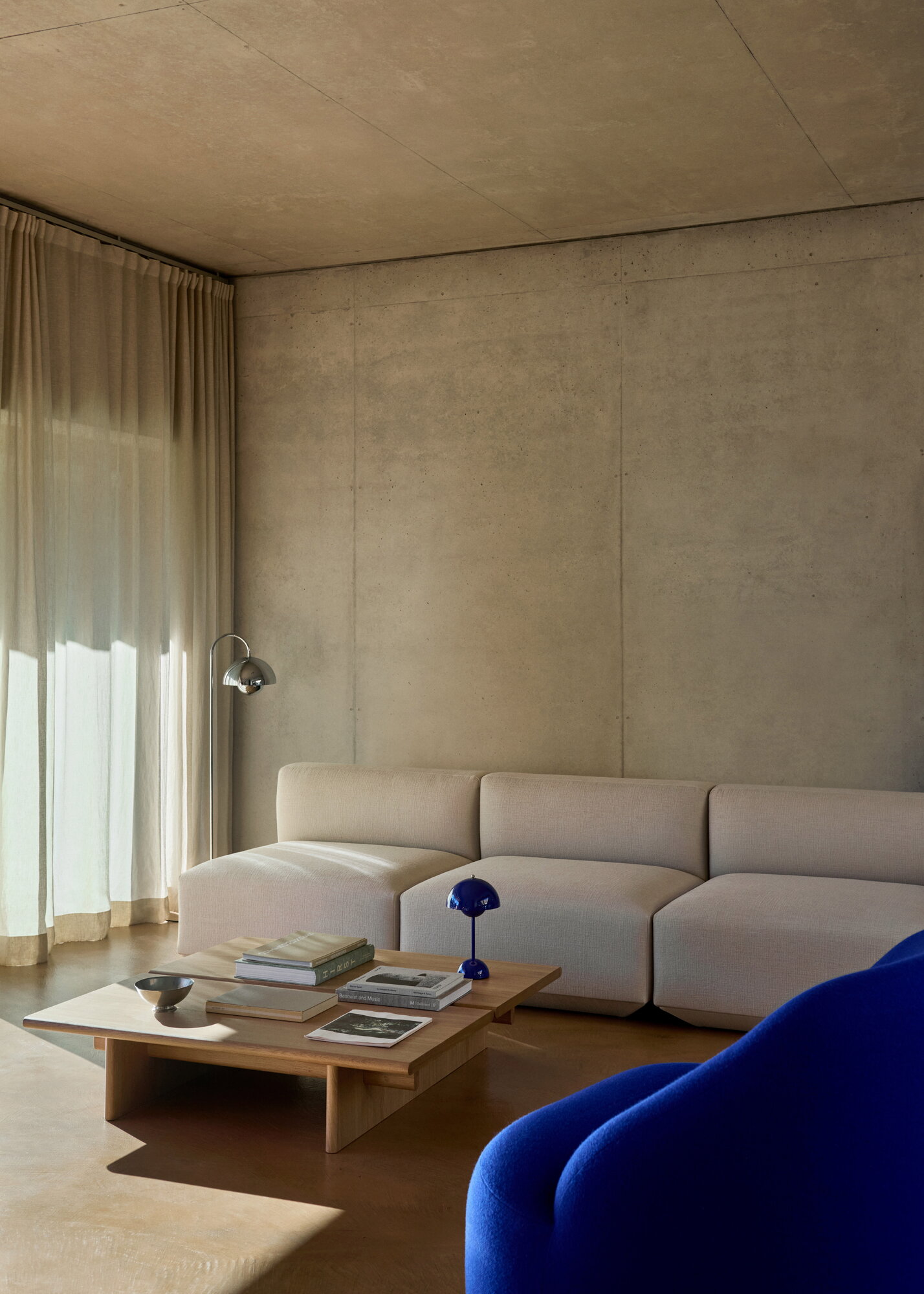 &Tradition Flowerpot VP12 floor lamp, chrome plated | Finnish Design Shop