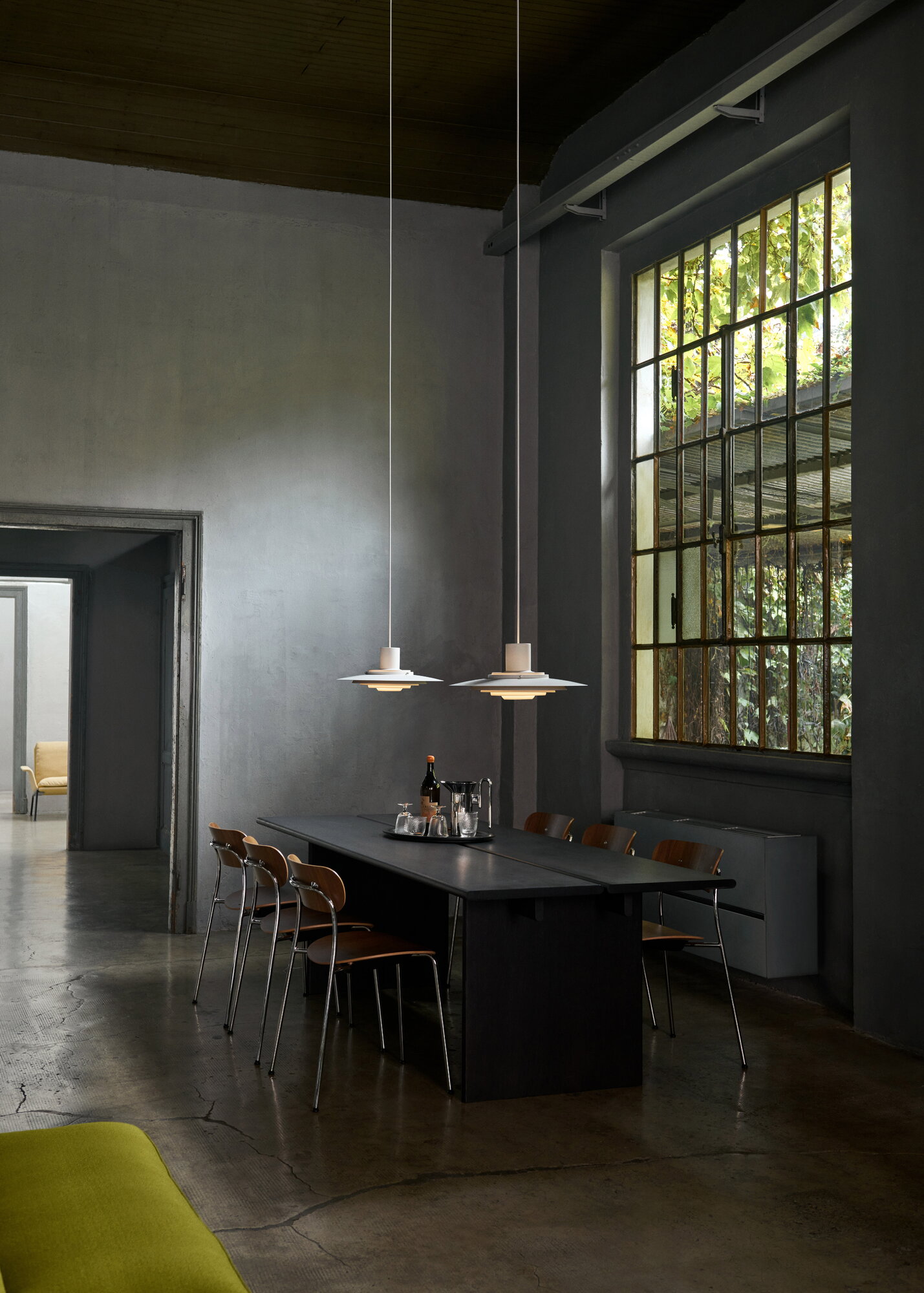 &Tradition Ita OS2 dining table, 260 x 95 cm, dark stained oak ...