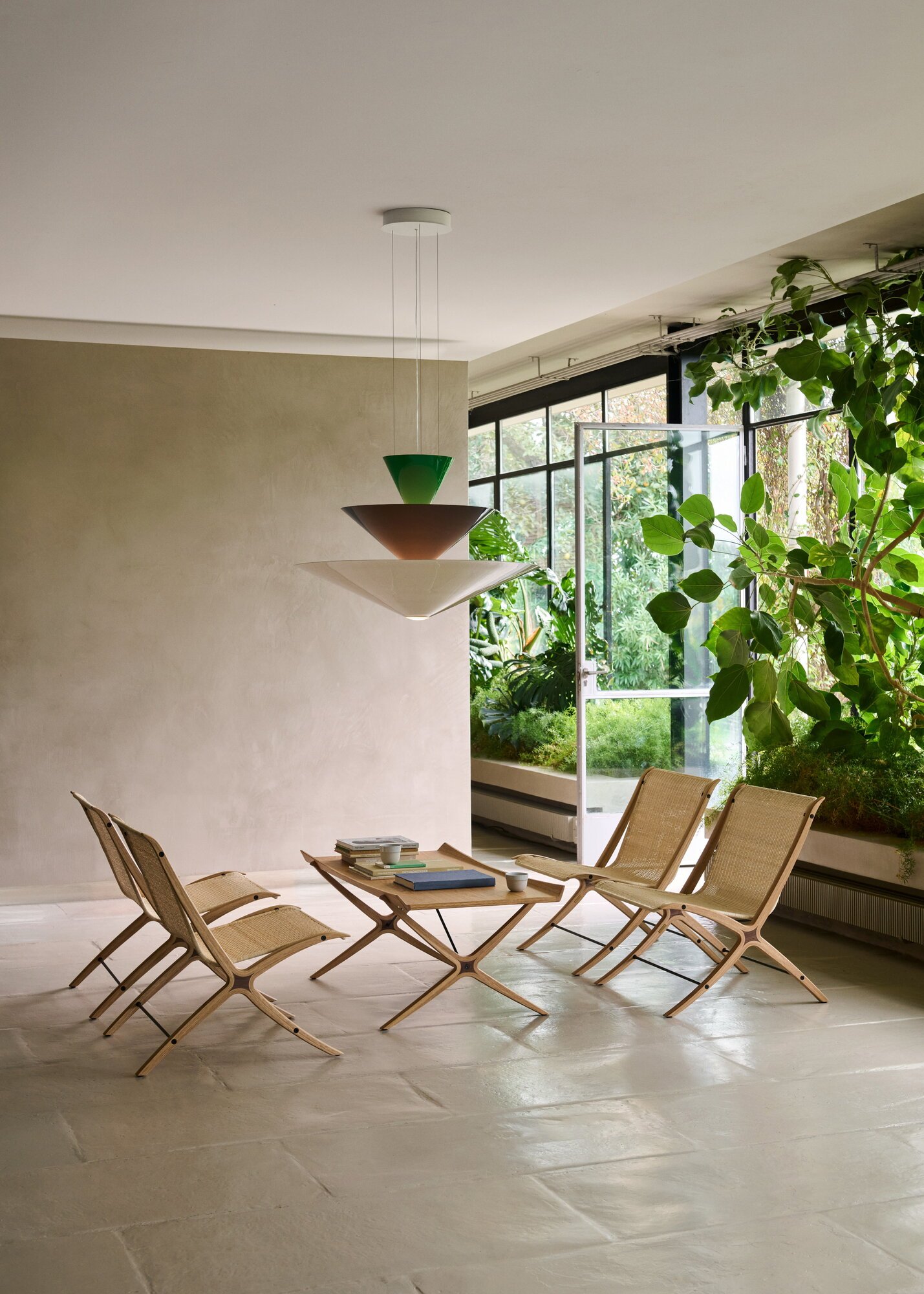 &Tradition X HM13 coffee table, oak - walnut | Finnish Design Shop IE