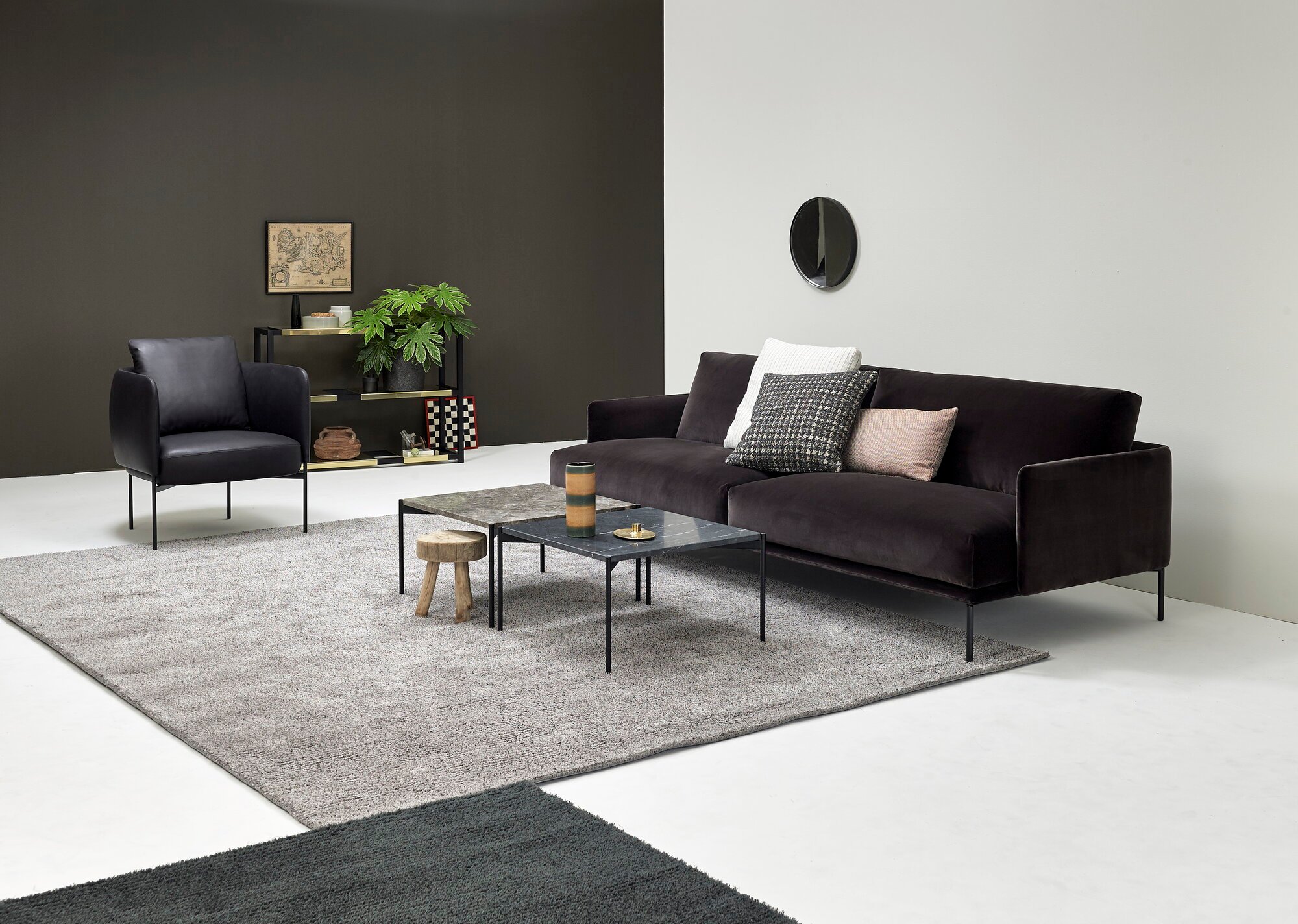 Adea Bonnet Club lounge chair, aniline leather | Finnish Design Shop