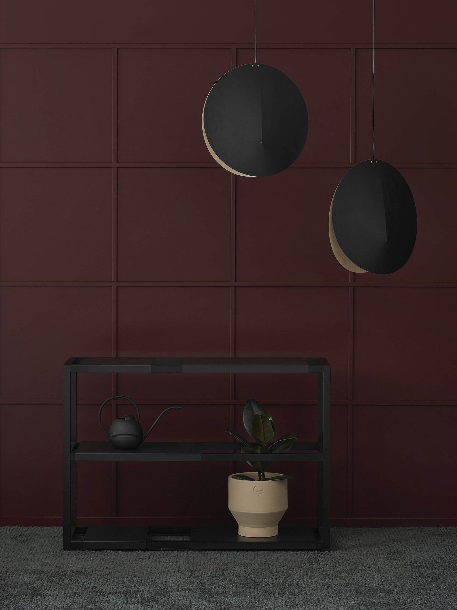 Adea The Botanic Shelf, black | Finnish Design Shop