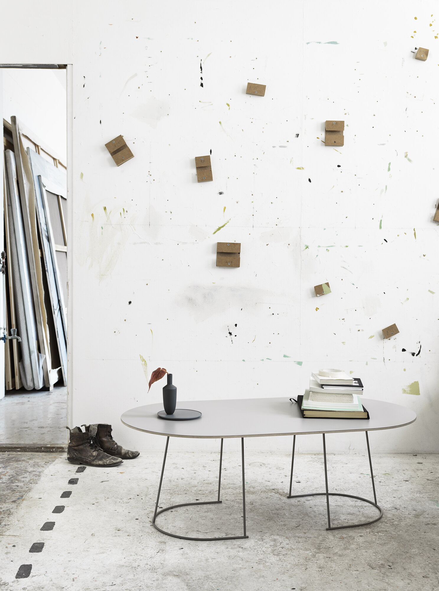 Muuto Airy coffee table, large, grey | Finnish Design Shop