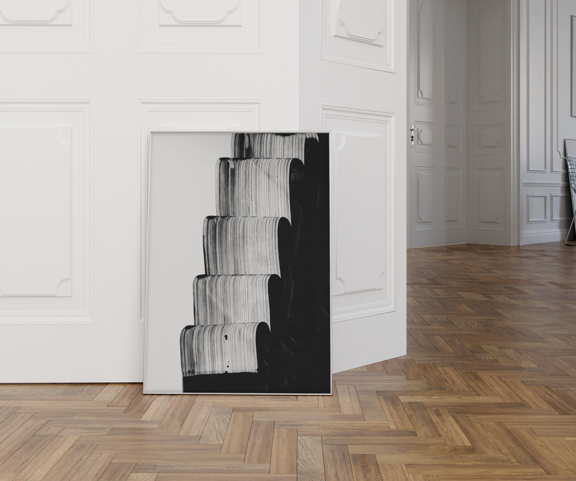 Reeta Ek Downhill art print | Finnish Design Shop