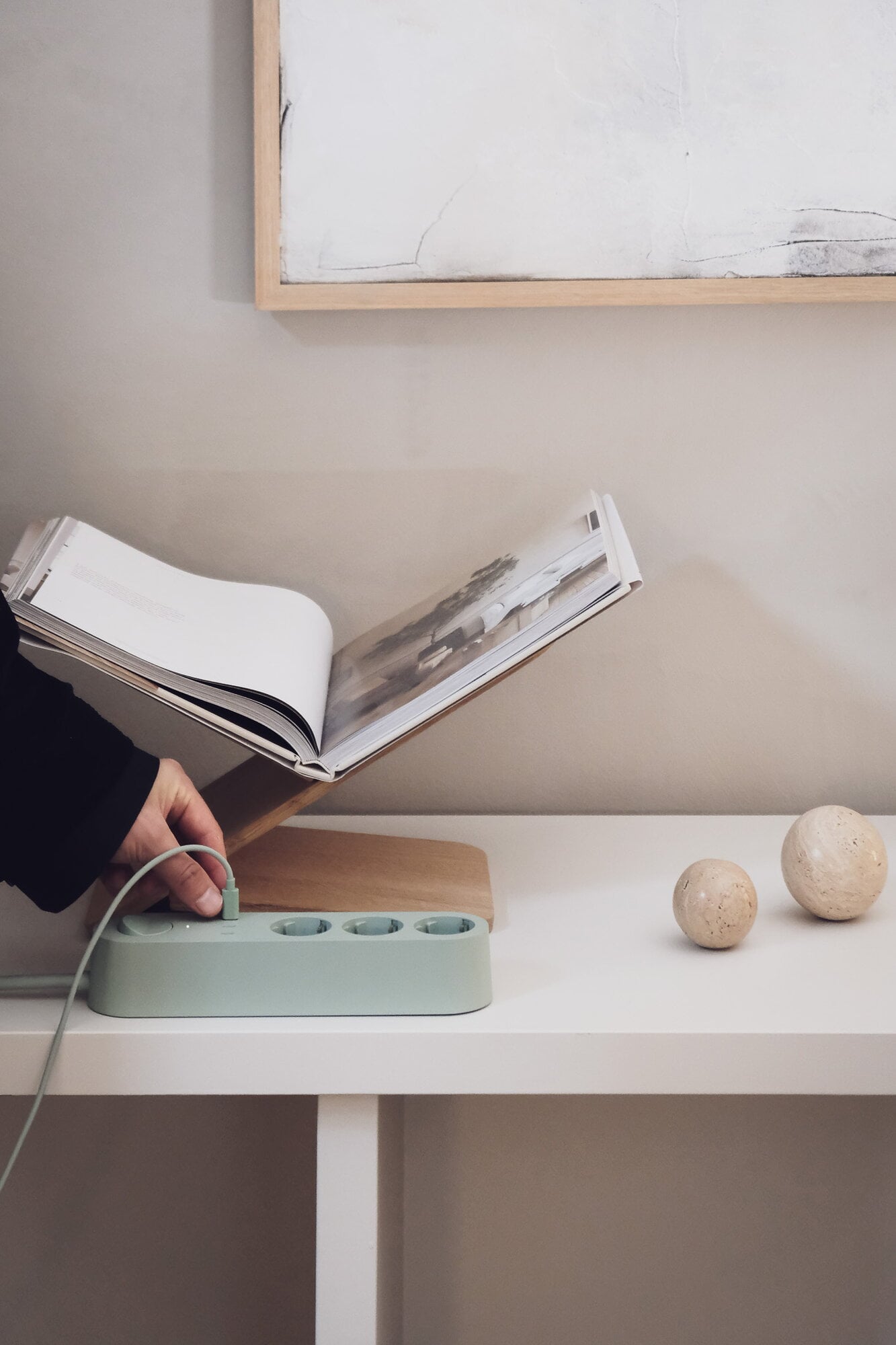 palett3 Alma power bar, verde di mezza estate | Finnish Design Shop