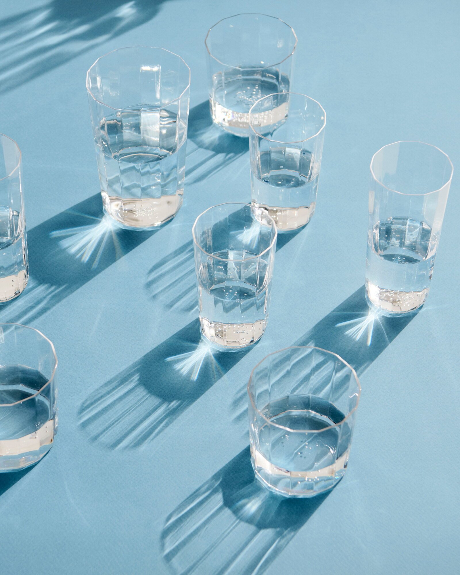 HAY Angle glass, tall, clear | Finnish Design Shop