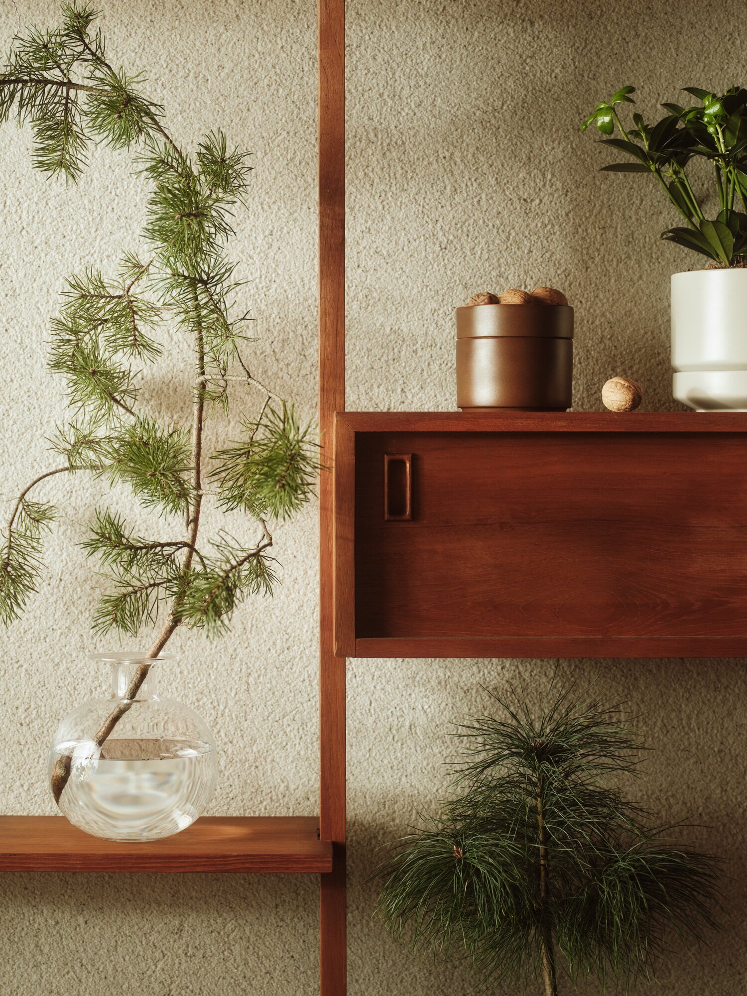 Arabia Kirnu treasure jar, 11 x 10 cm, brown | Finnish Design Shop