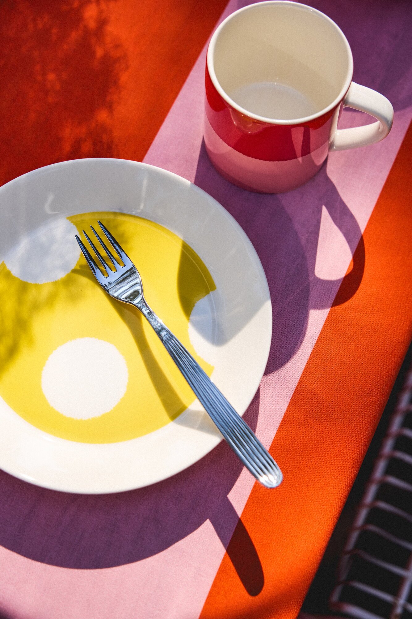 Arabia Vuokko plate, 21 cm, Kraklee yellow | Finnish Design Shop