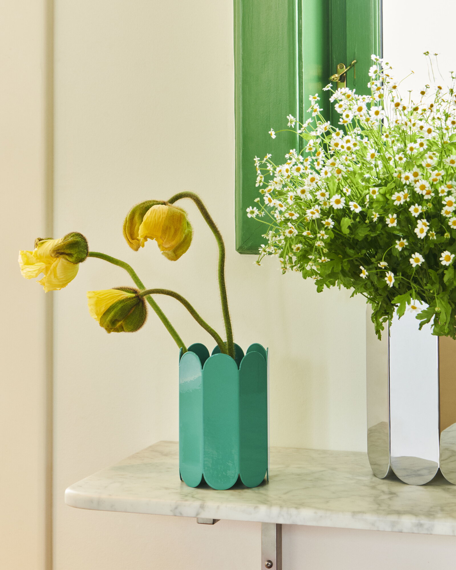 HAY Arcs vase, small, green | Finnish Design Shop