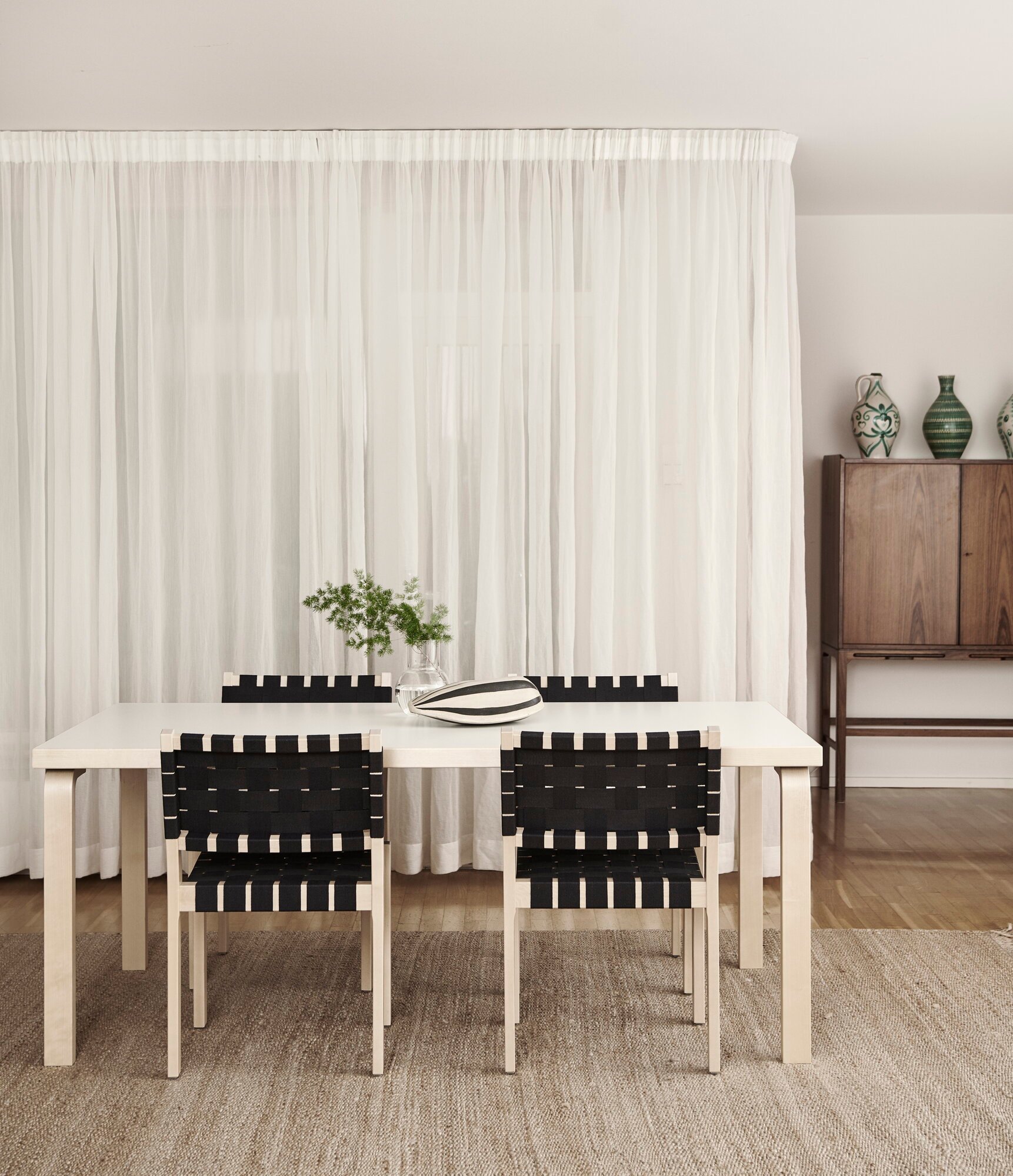 Artek Aalto table 83, birch - white laminate | Finnish Design Shop