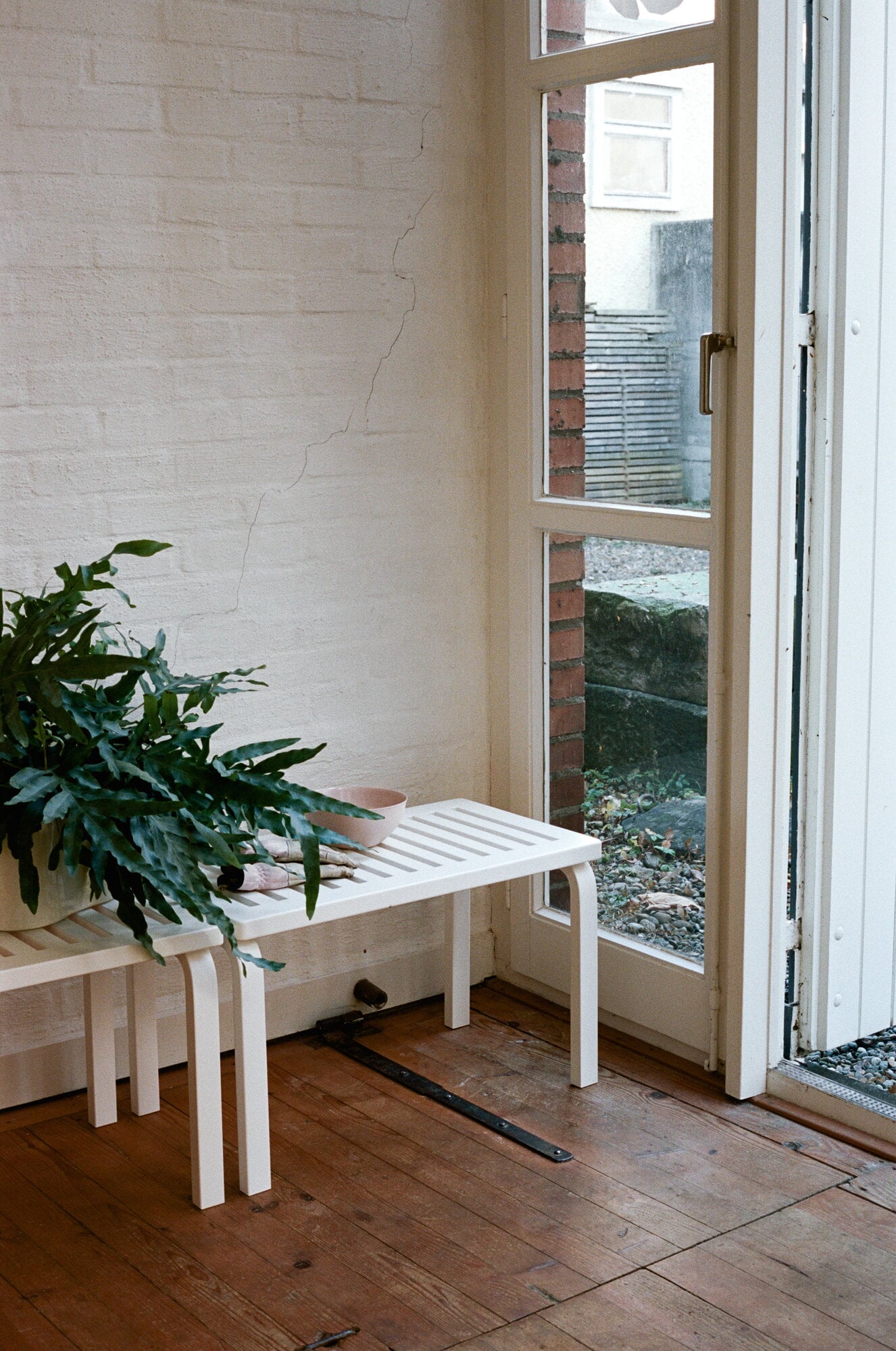 Artek Riihitie plant pot A, large, white gloss | Finnish Design Shop