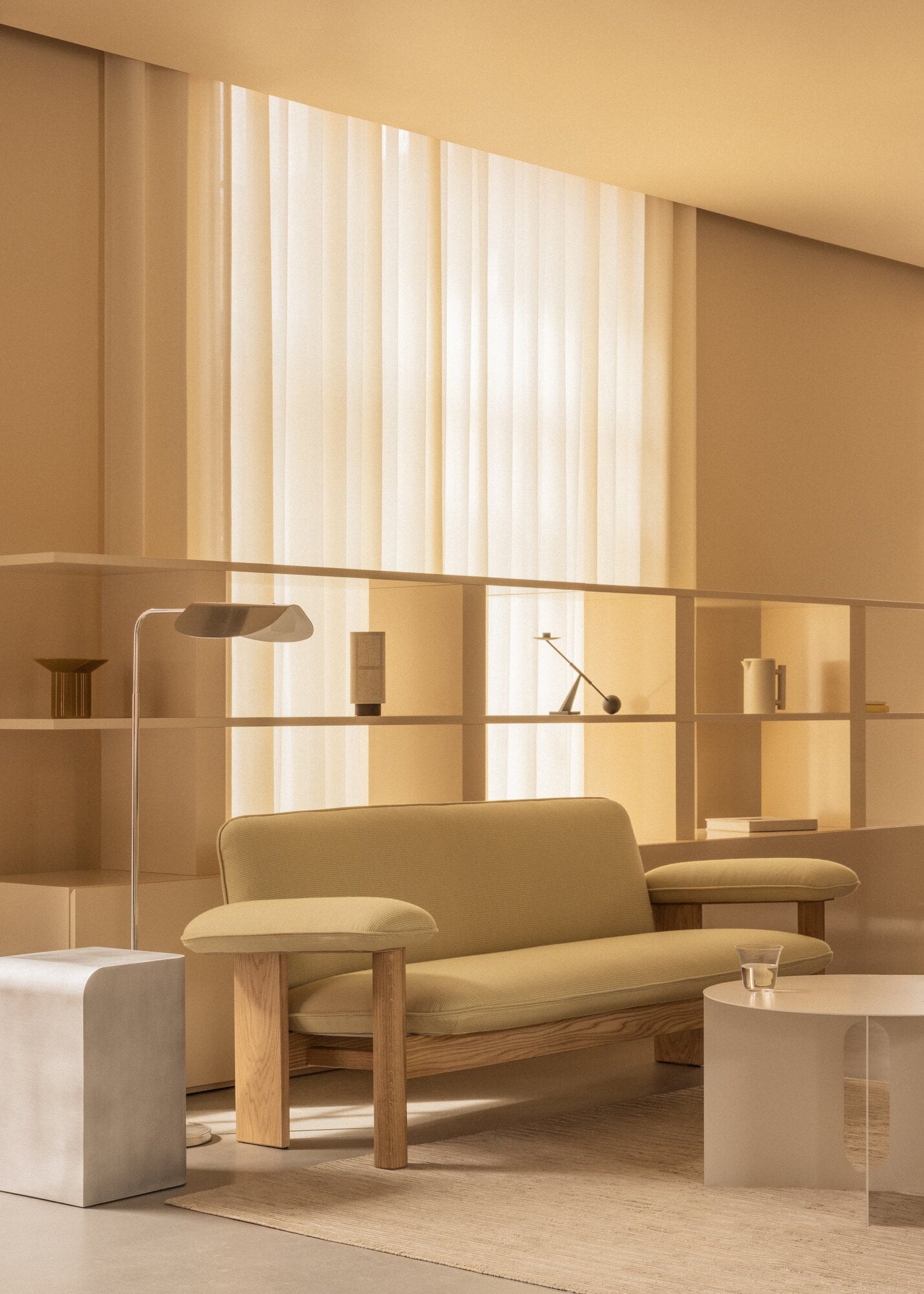 Audo Copenhagen Androgyne side table, 63 cm, steel | Finnish Design Shop