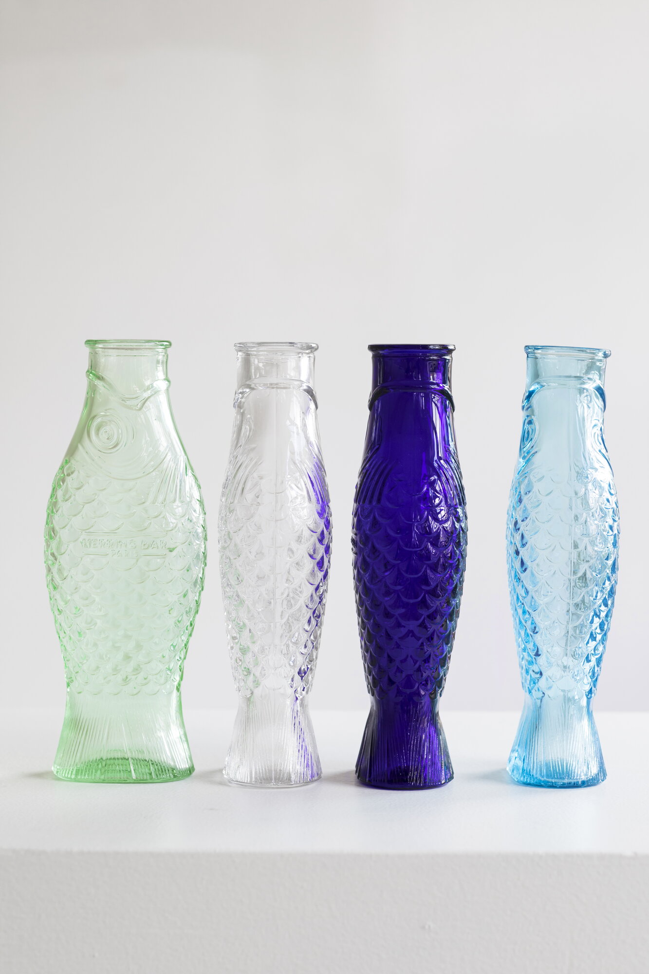 Serax Fish & Fish bottle, clear | Finnish Design Shop