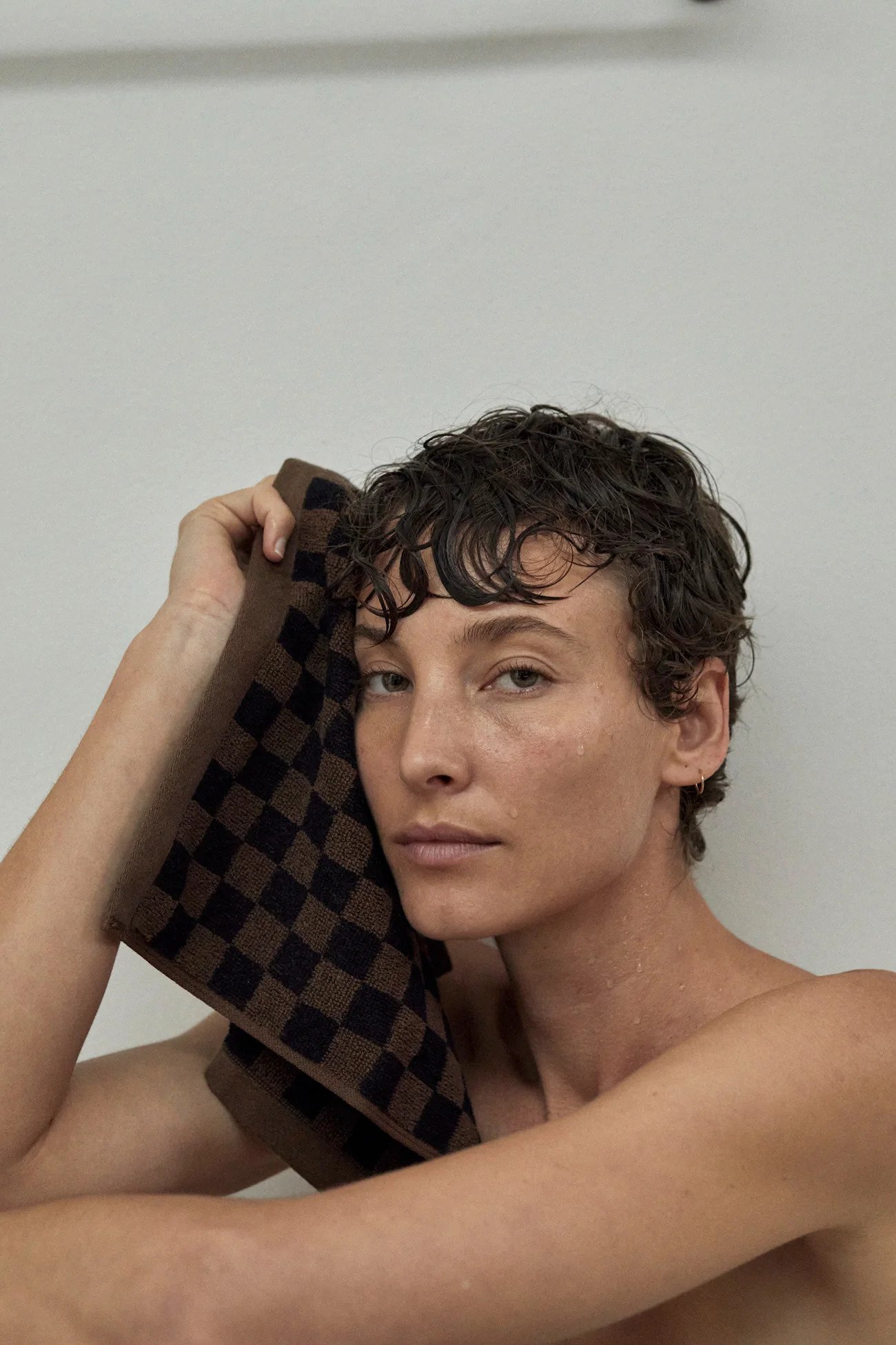 Baina Gift set 04, face cloth 30 x 30 cm, 4 pcs, tabac - ivory ...