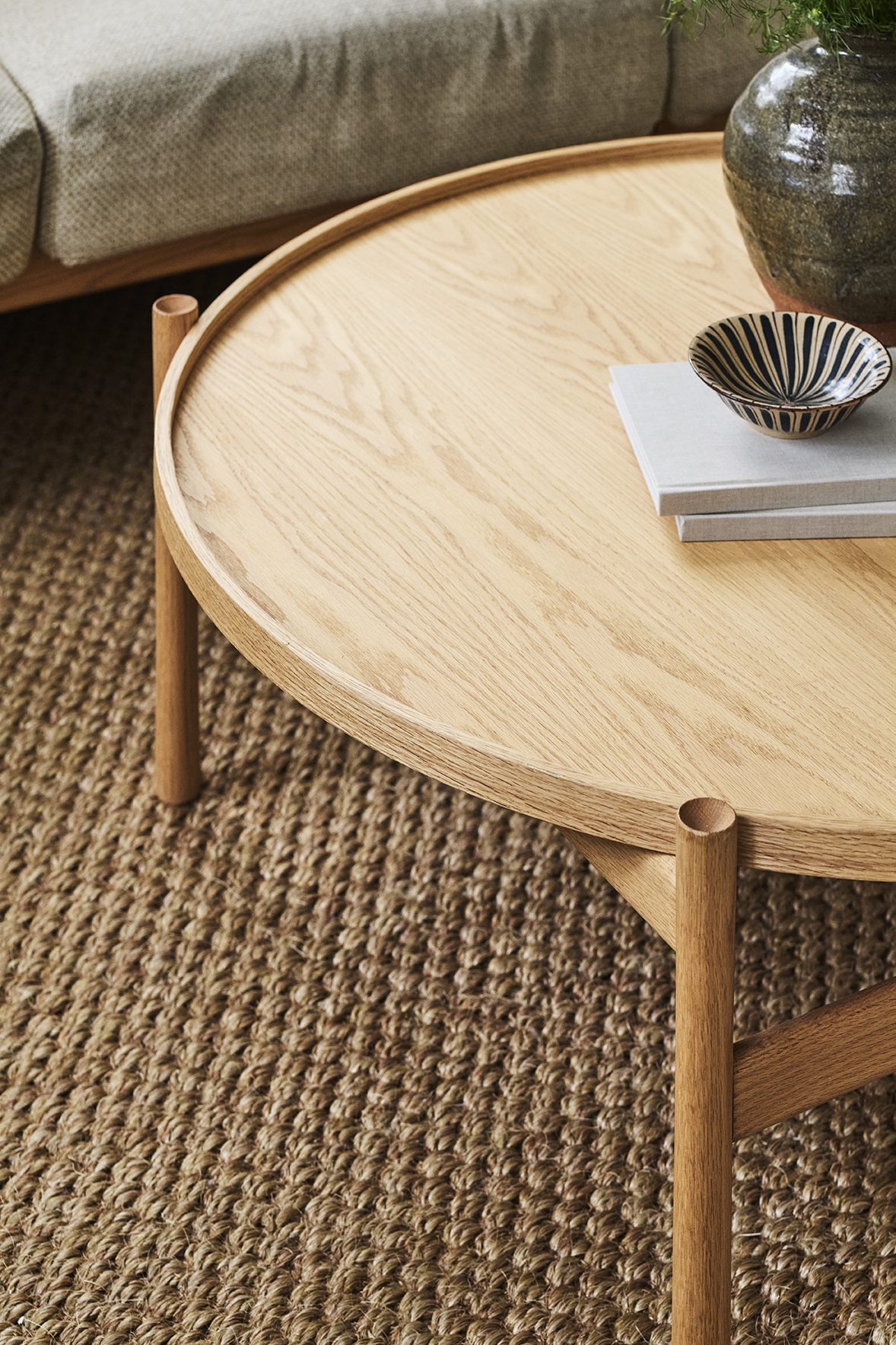 Brdr. Krüger HB coffee table, 100 cm, oiled oak | Finnish Design Shop