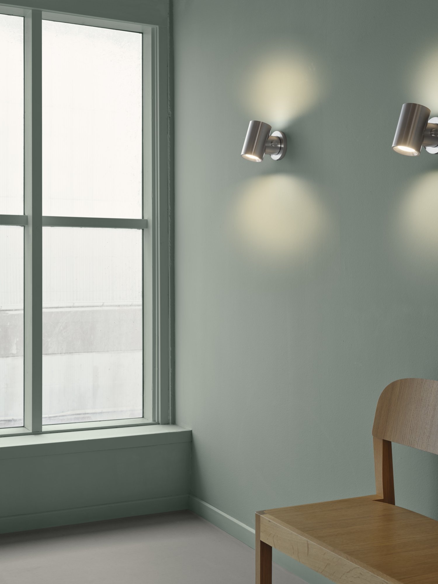 Muuto Beam wall lamp, polished aluminium | Finnish Design Shop
