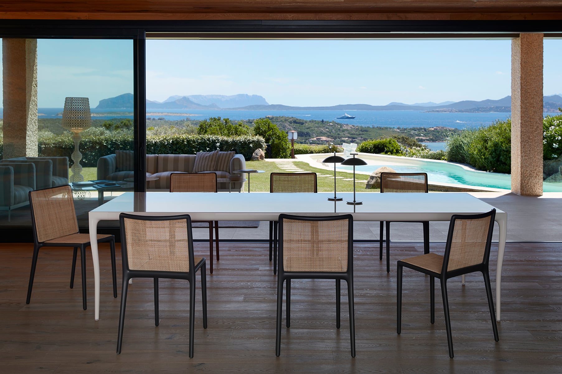 Kartell Belvedere chair, bordeaux | Finnish Design Shop