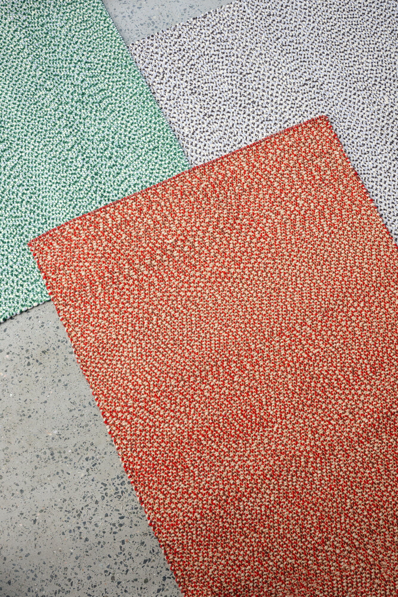 HAY Braided rug, grey | Finnish Design Shop