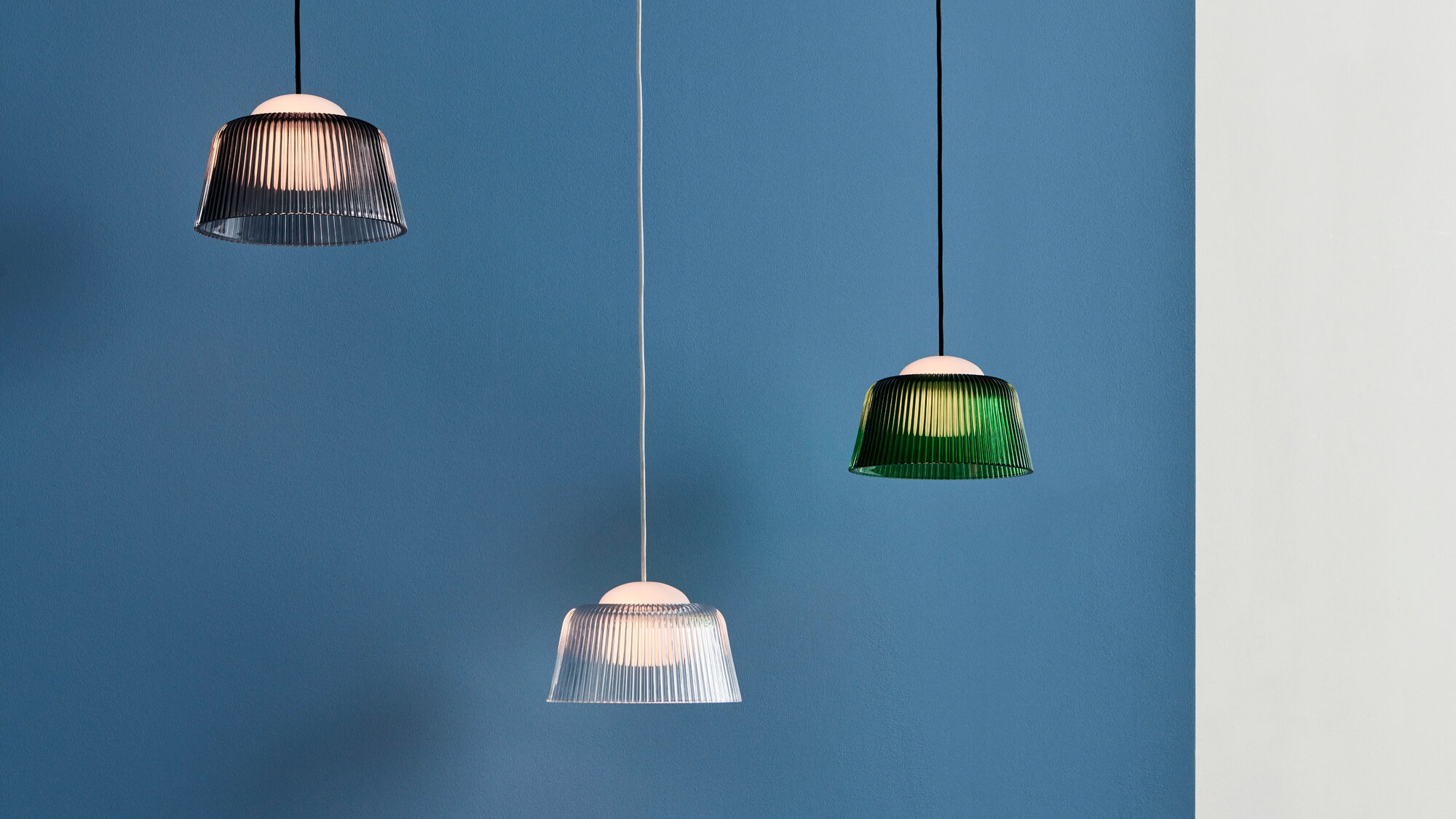 HAY Brim pendant, 24,5 cm, clear glass | Finnish Design Shop