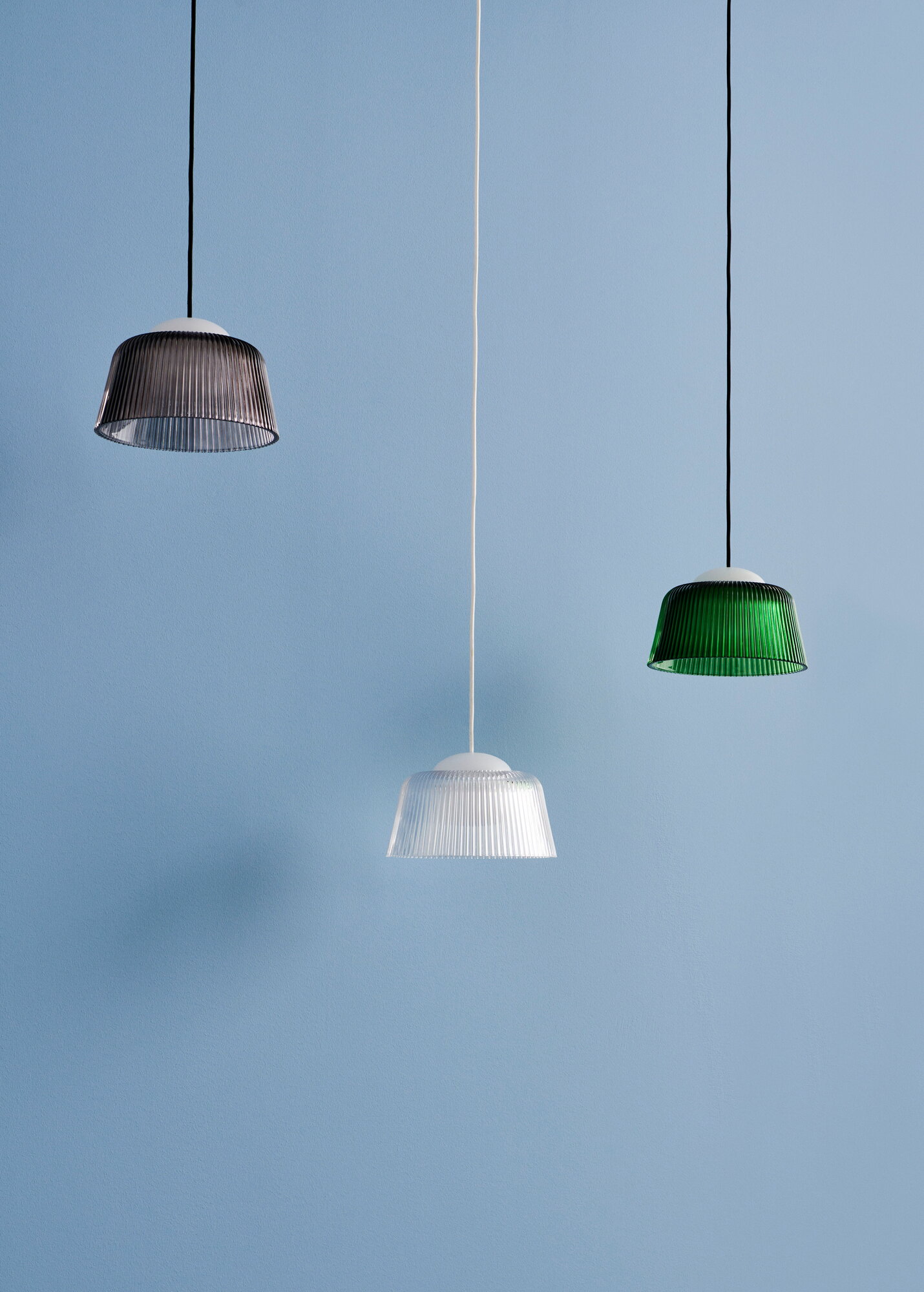 HAY Brim pendant, 24,5 cm, clear glass | Finnish Design Shop