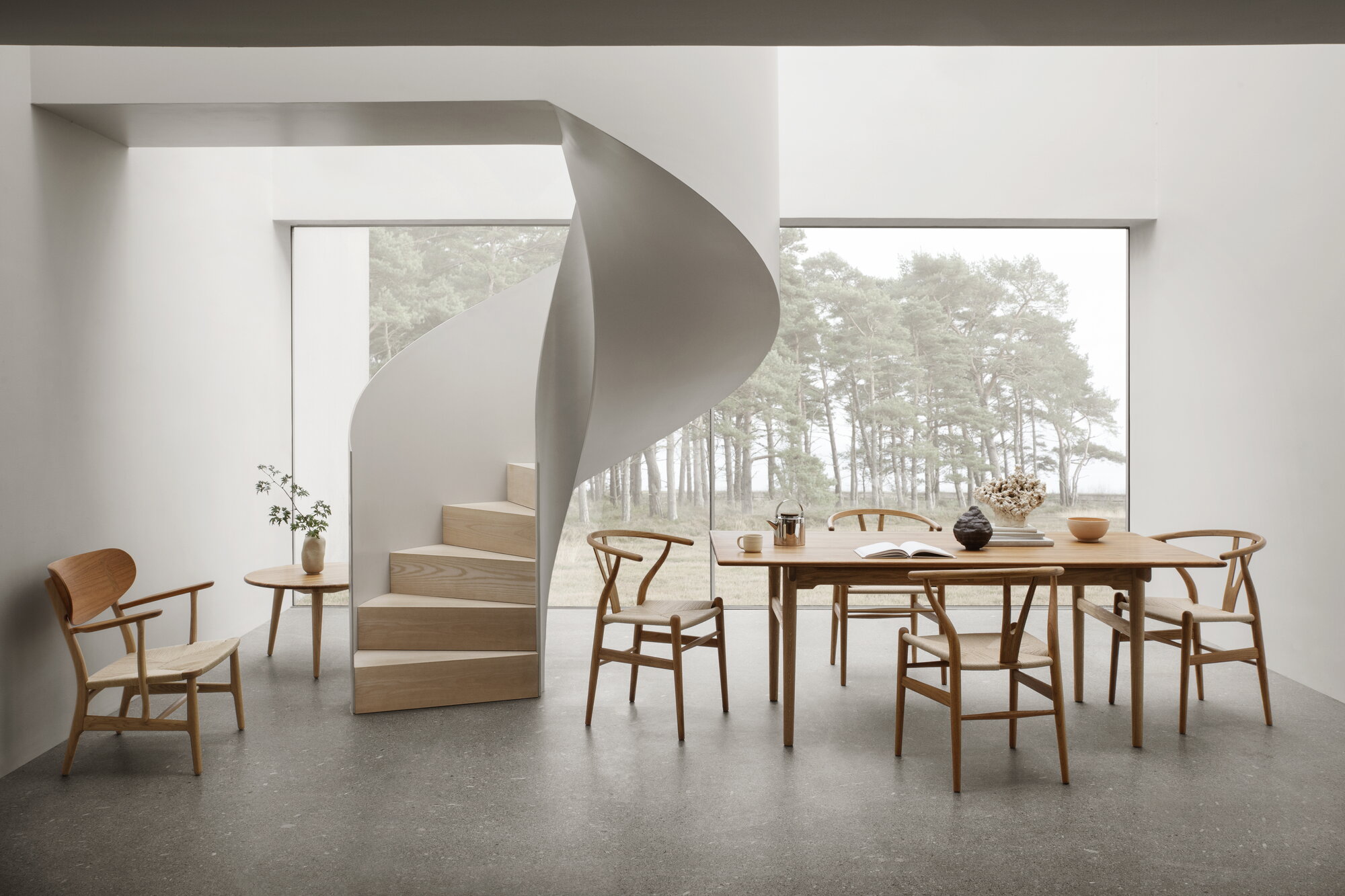 Carl Hansen & Søn CH327 dining table, oiled oak | Finnish Design Shop