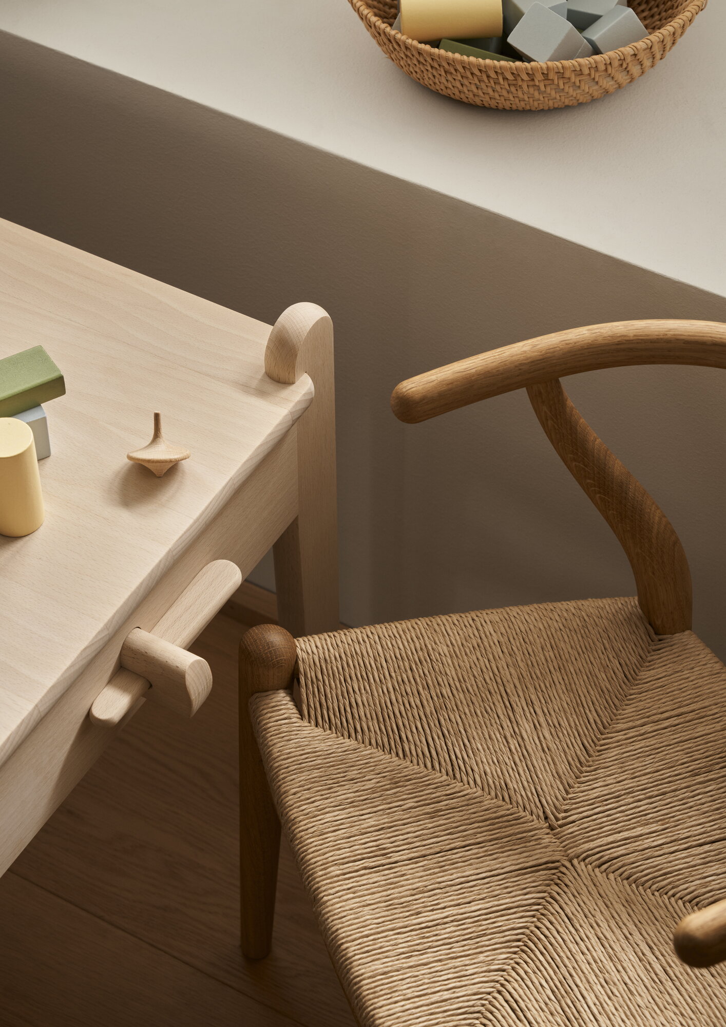Carl Hansen & Søn CH24 Wishbone children's chair, oiled oak - natural cord | Finnish Design Shop