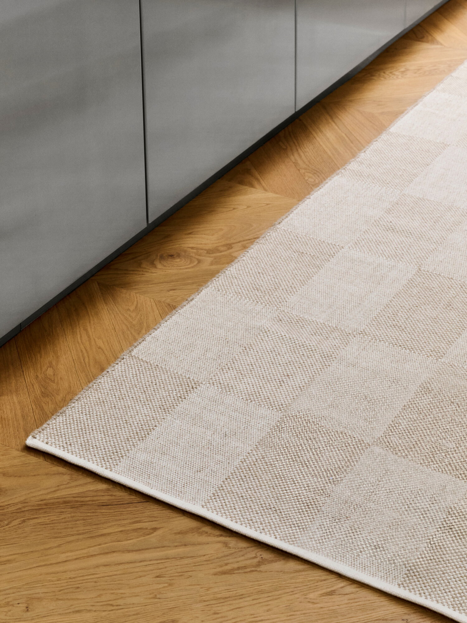 HAY Check rug, small check, sand | Finnish Design Shop