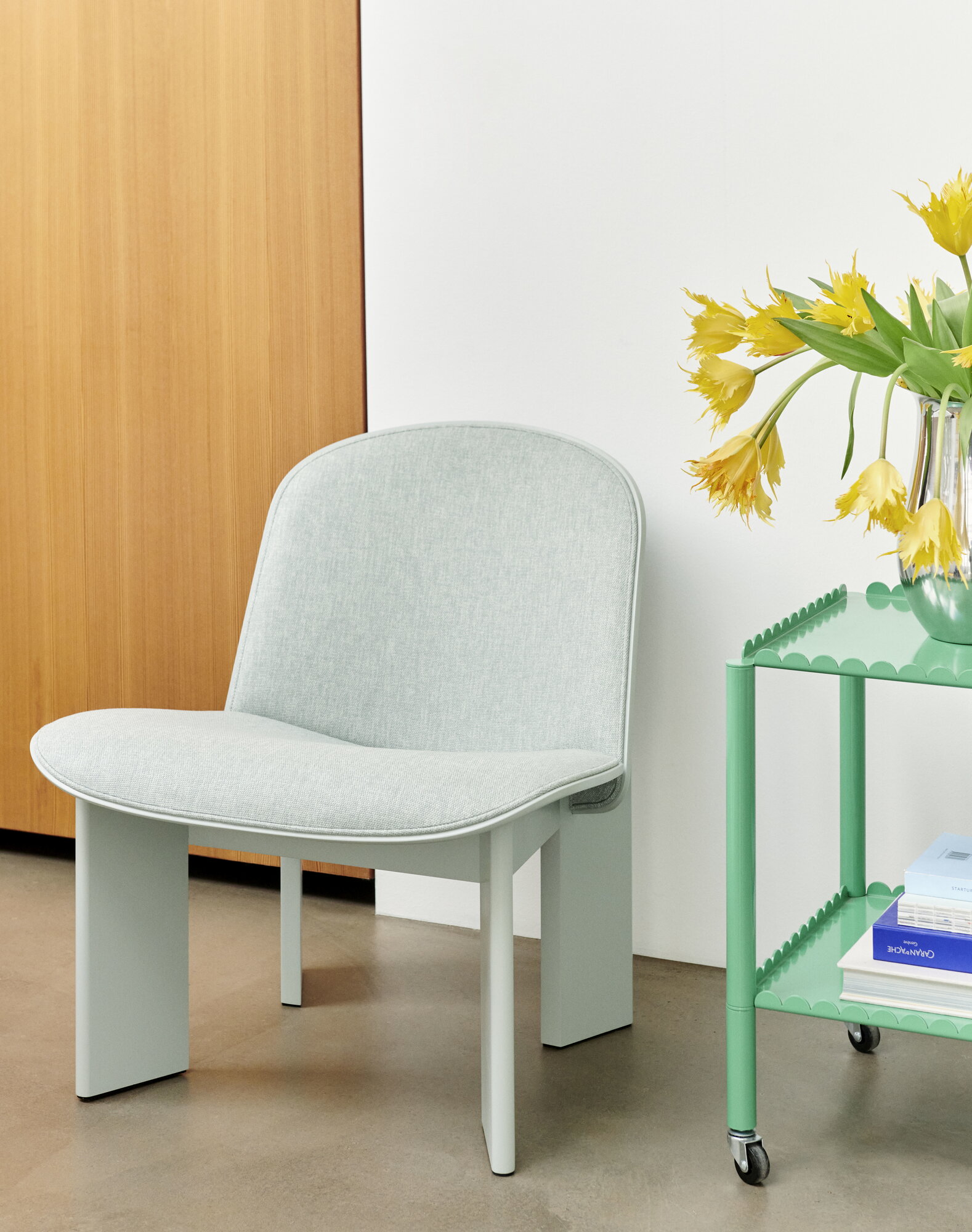 HAY Arcs trolley, low, jade green | Finnish Design Shop